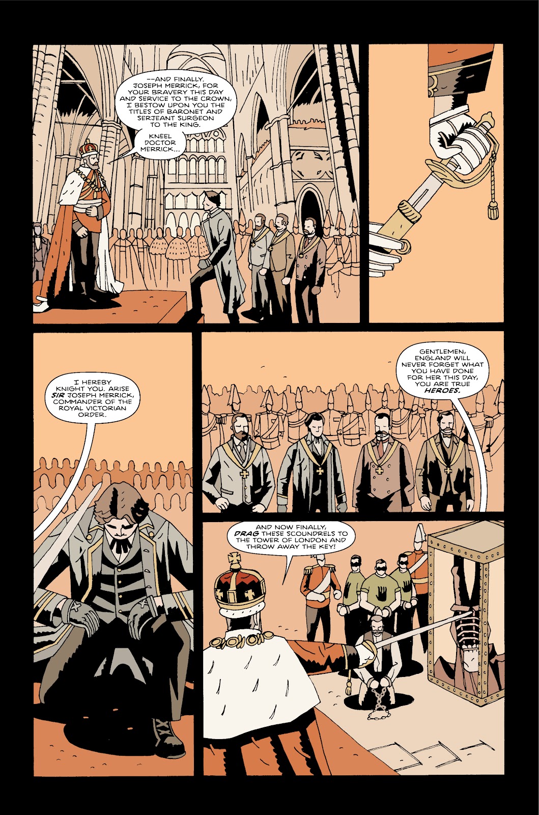 Read online Merrick: The Sensational Elephantman comic - Issue #6