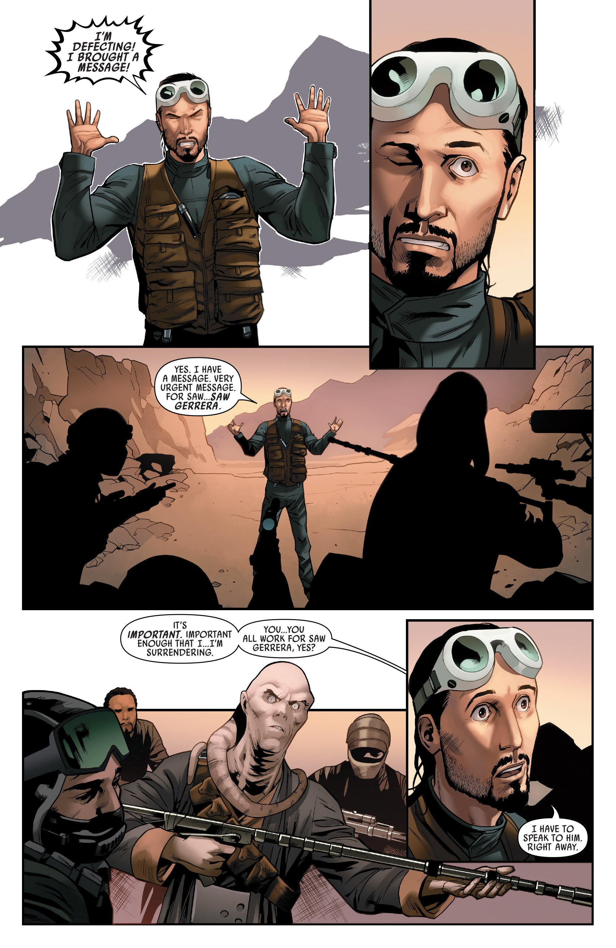 Read online Star Wars: Rogue One Adaptation comic - Issue #1