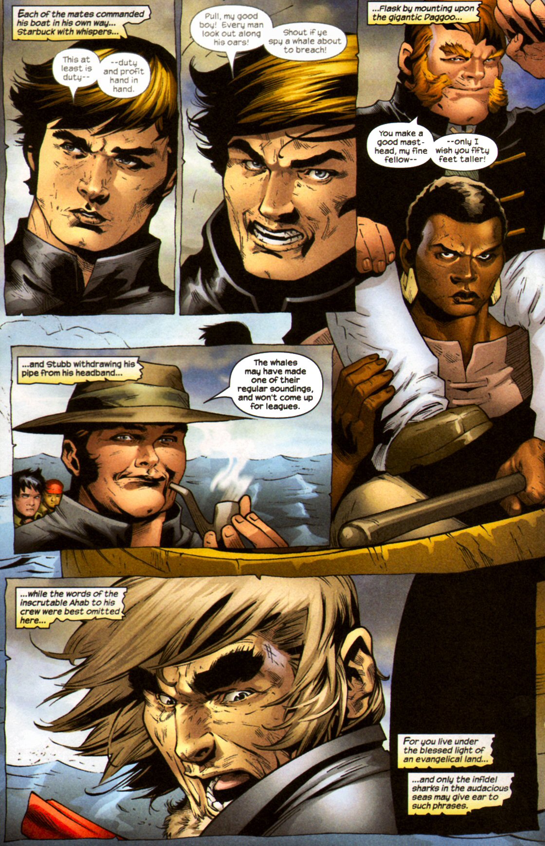 Read online Marvel Illustrated: Moby Dick comic - Issue # TPB