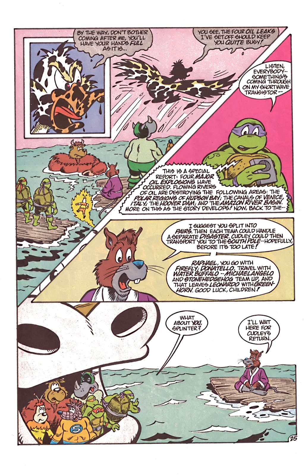 Read online Teenage Mutant Ninja Turtles Meet The Conservation Corps ...
