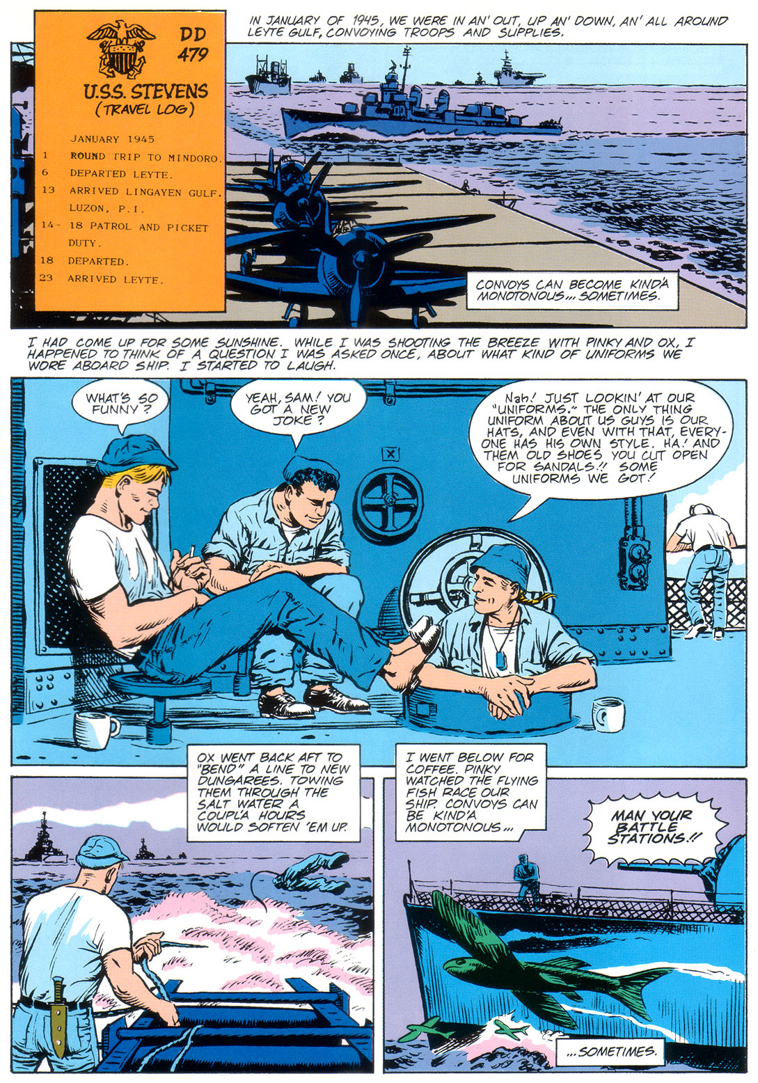 Read online Marvel Graphic Novel comic - Issue #48 - A Sailors Story ...