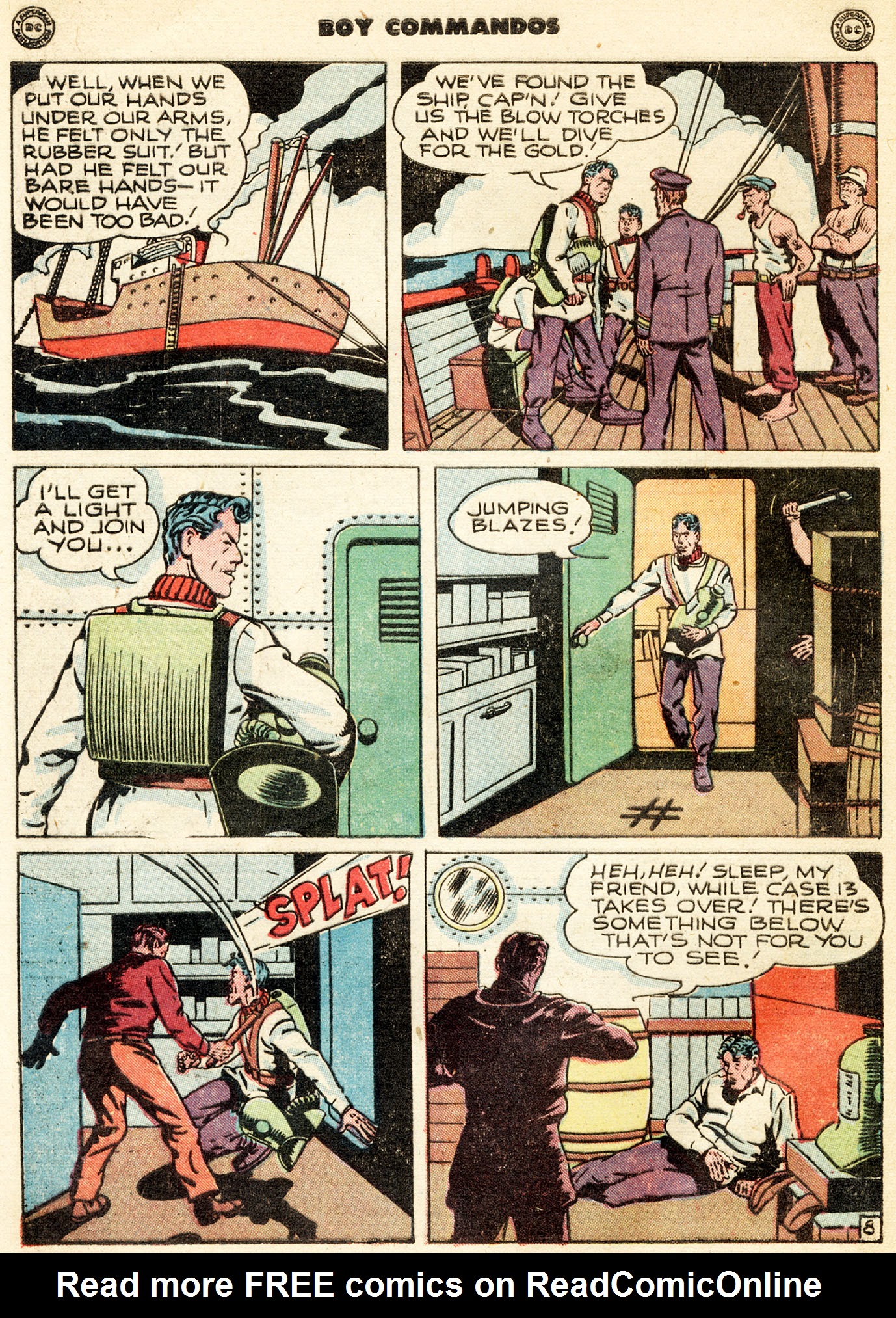 Read online Boy Commandos comic - Issue #20