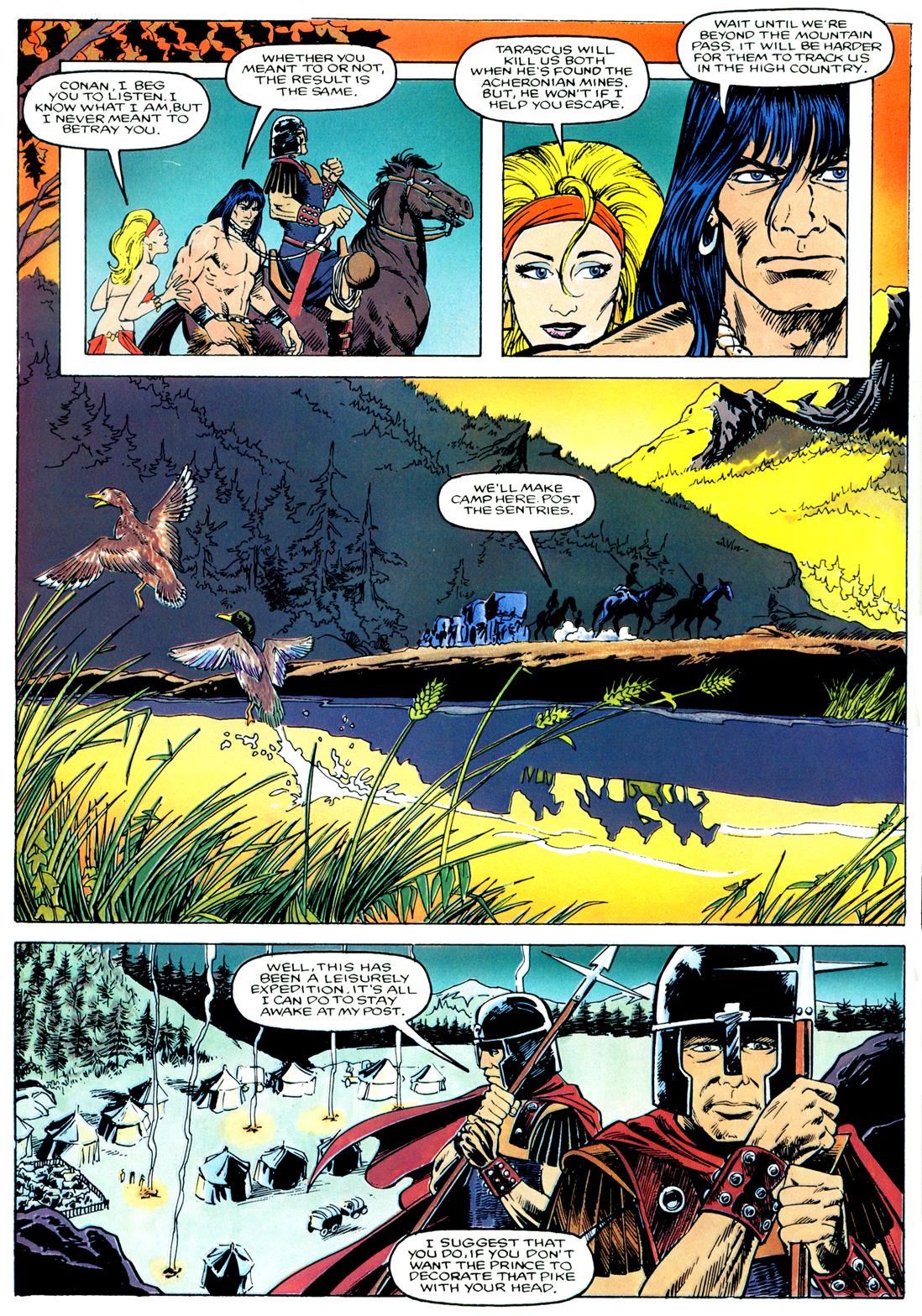 Read online Marvel Graphic Novel comic - Issue #19 - Conan - The Witch ...