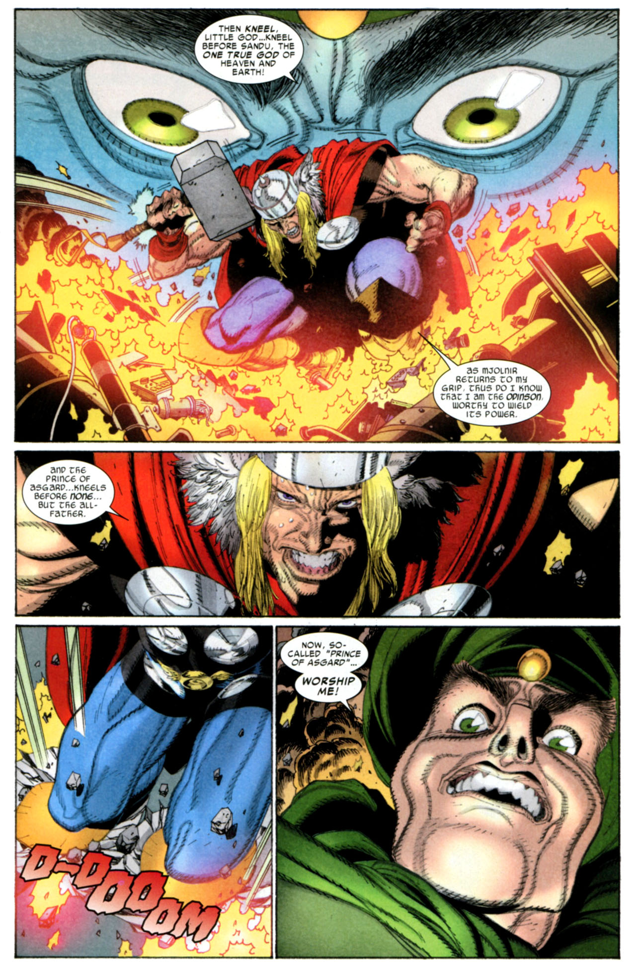 Read online Thor: First Thunder comic - Issue #3
