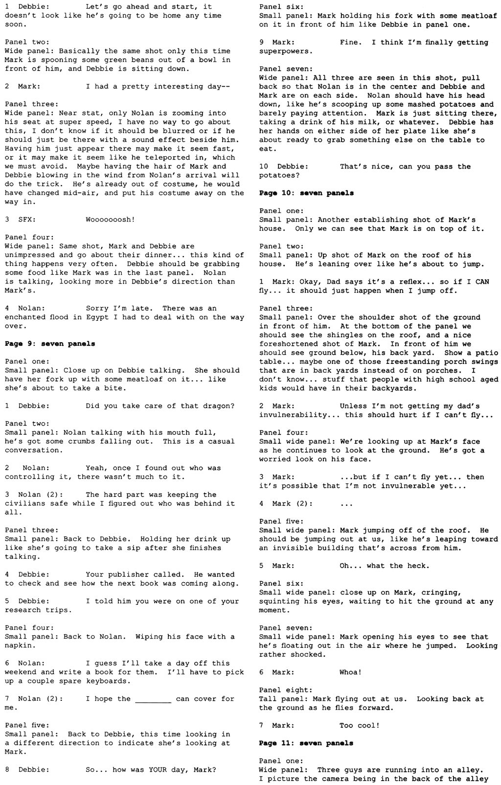 Read online Invincible Script Book comic - Issue # Full