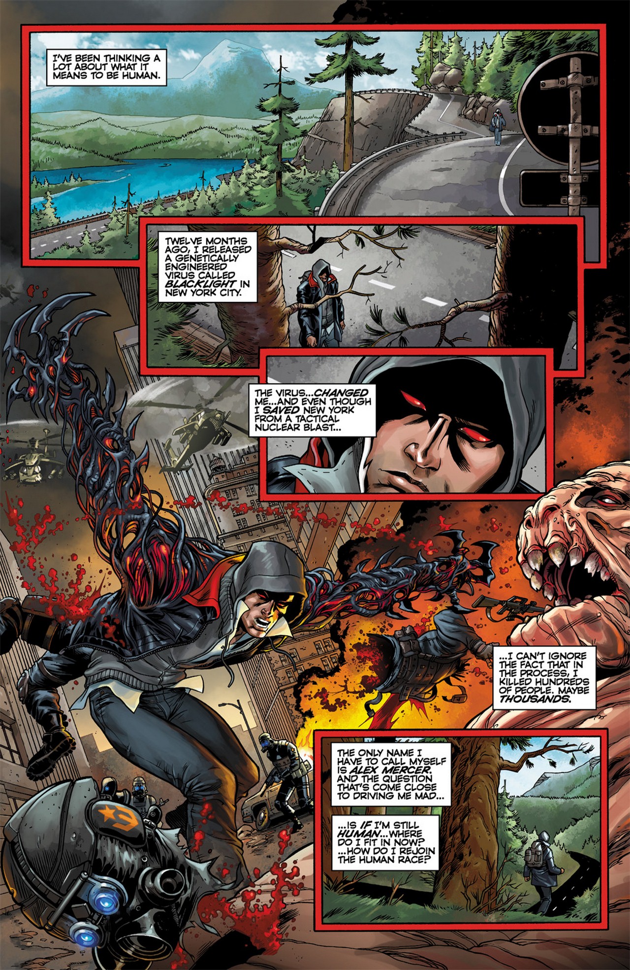 Read online Prototype 2 comic - Issue #1