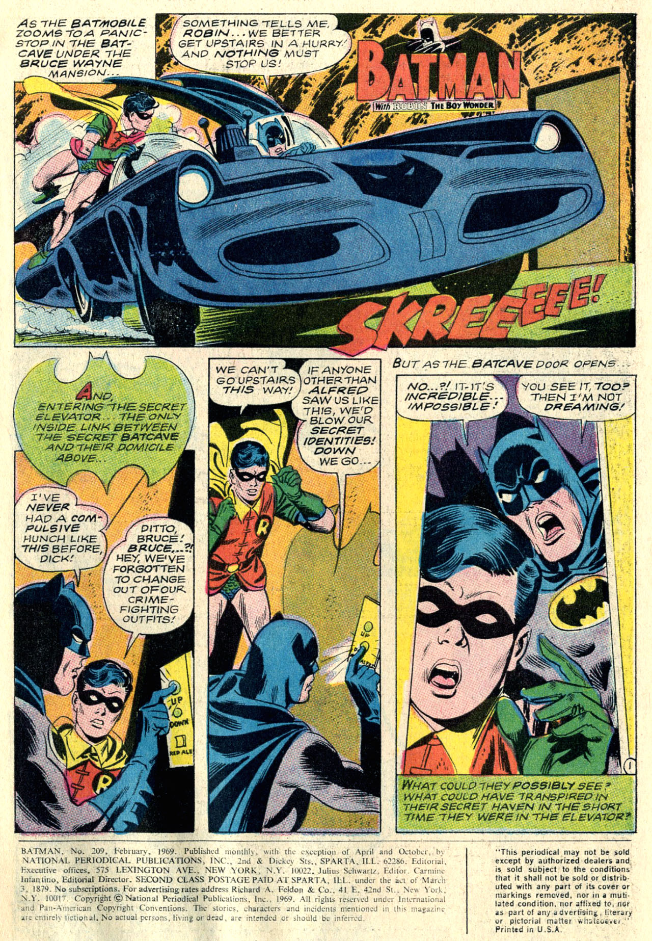 Read online Batman (1940) comic - Issue #209
