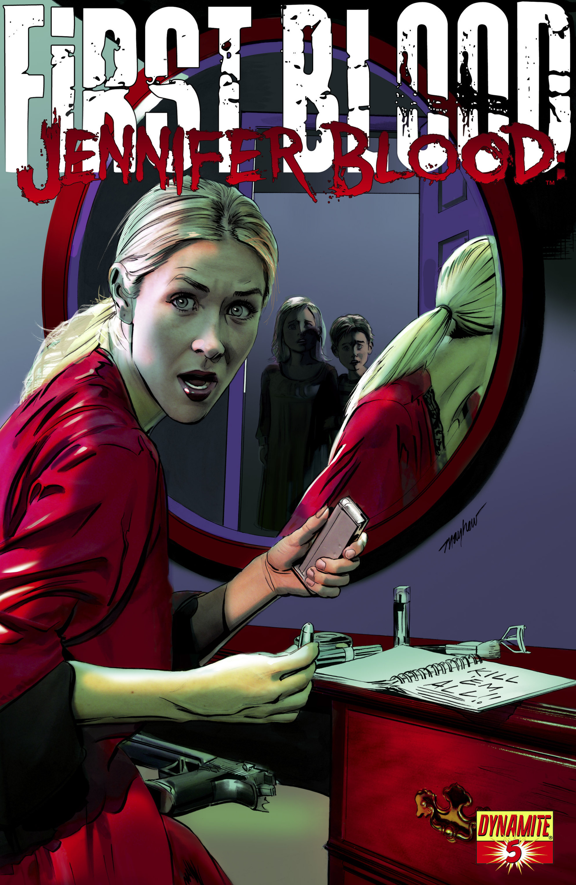 Read online Jennifer Blood: First Blood comic - Issue #5