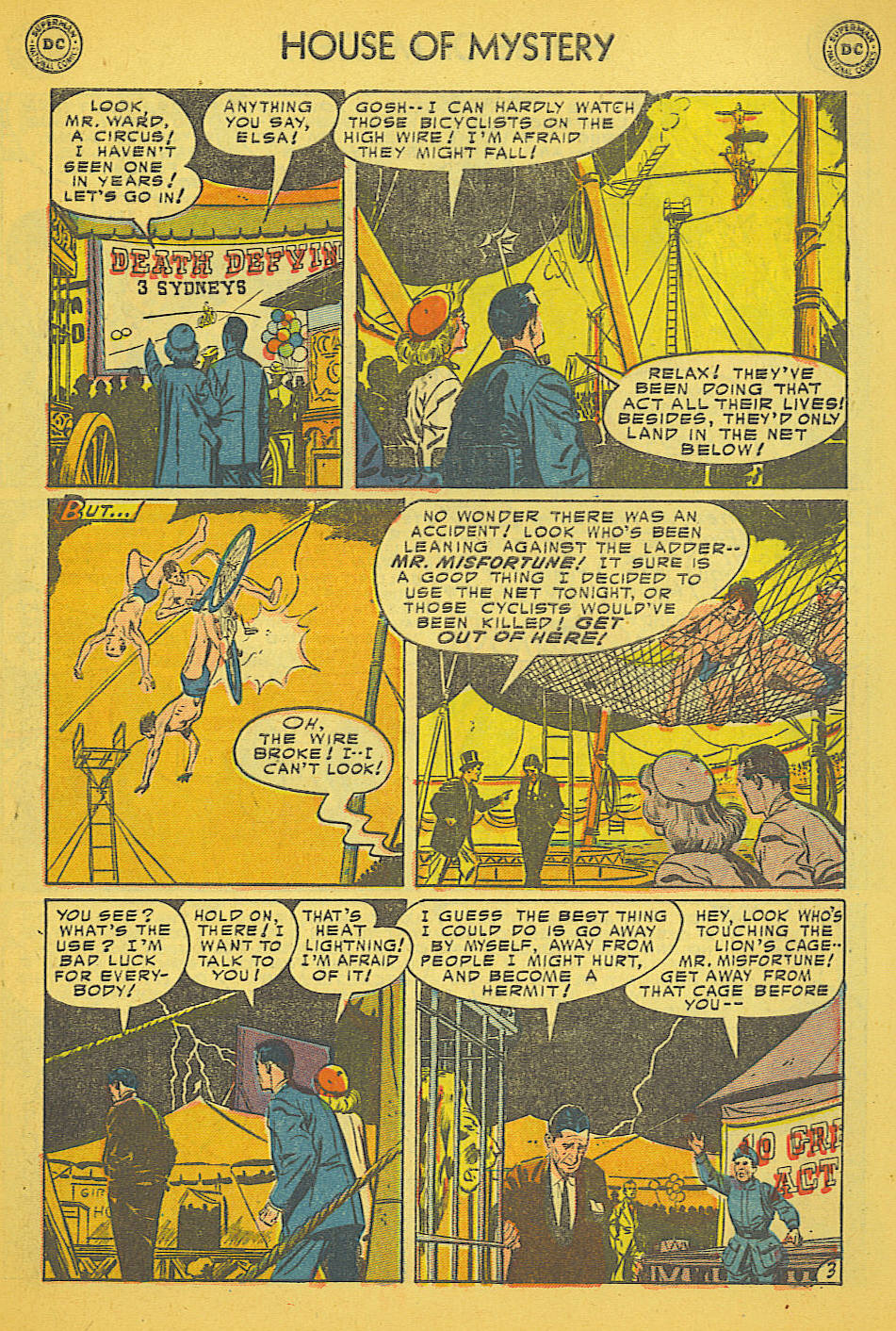 Read online House of Mystery (1951) comic - Issue #33