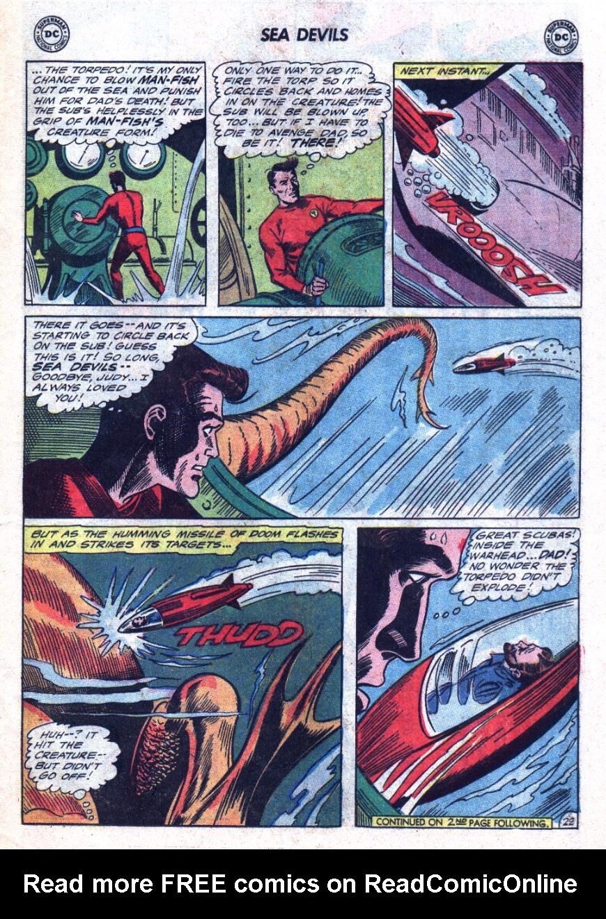 Read online Sea Devils comic - Issue #24