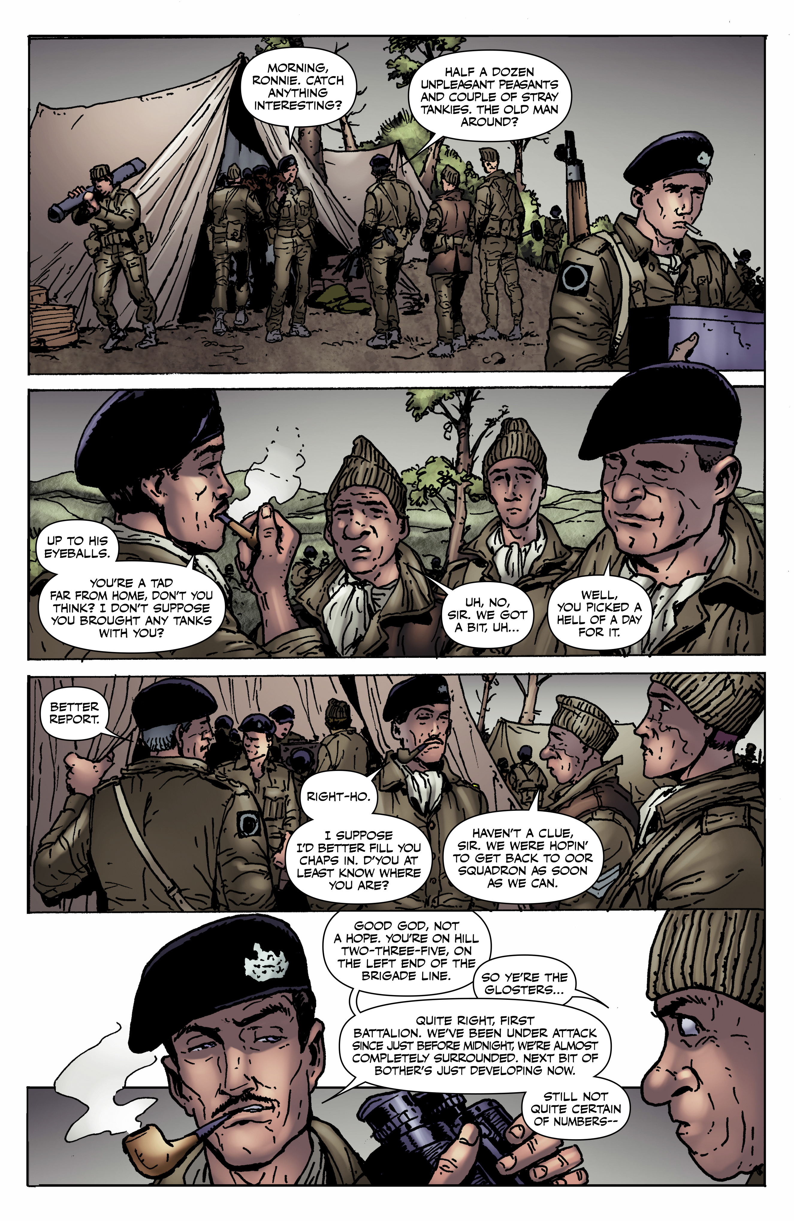 Read online Battlefields comic - Issue # TPB 1