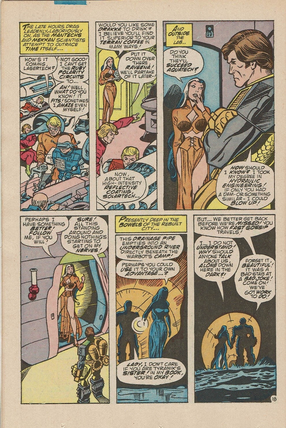 Read online ManTech Robot Warriors comic - Issue #3