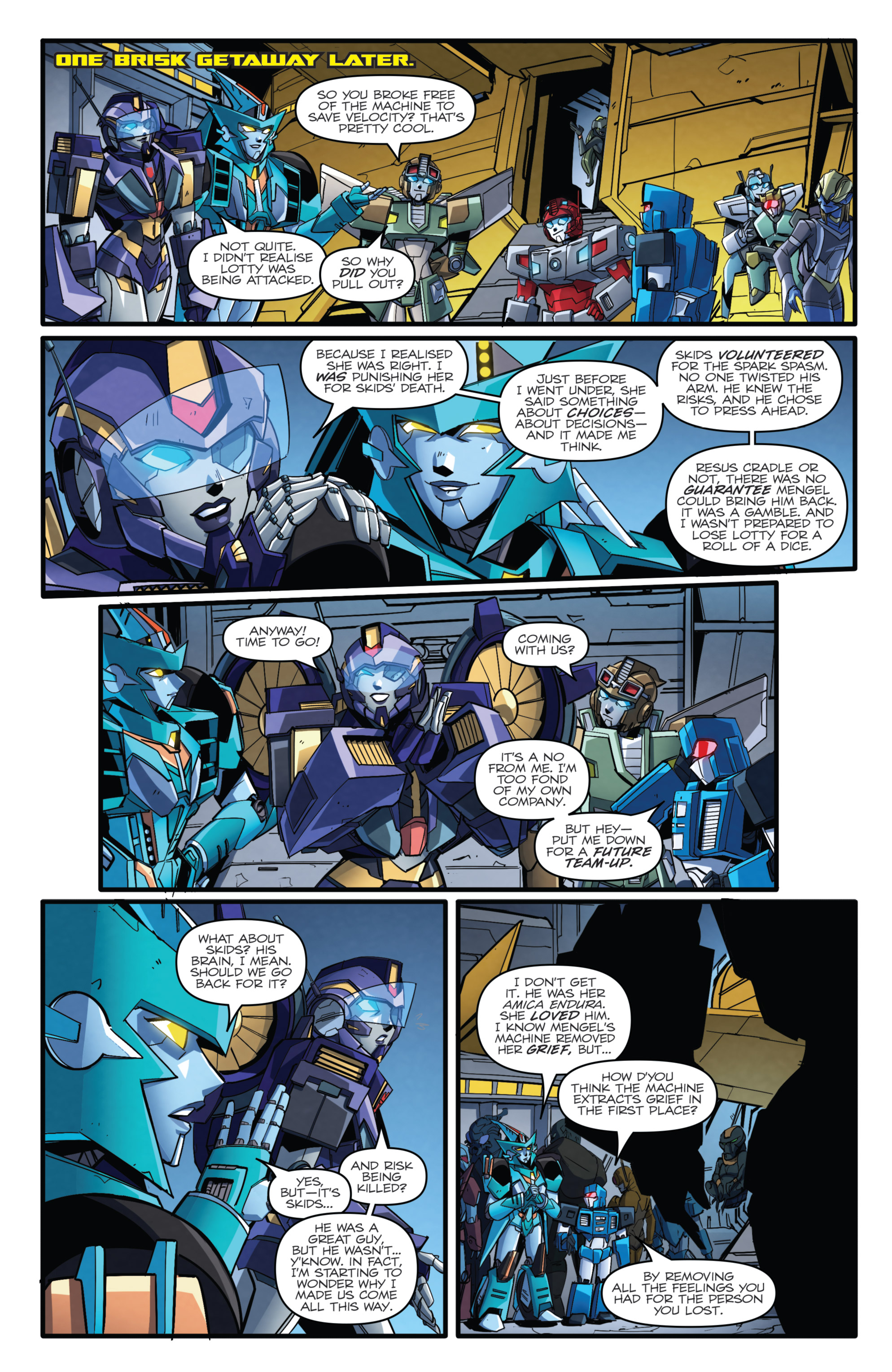 Read online The Transformers: Lost Light comic - Issue #9