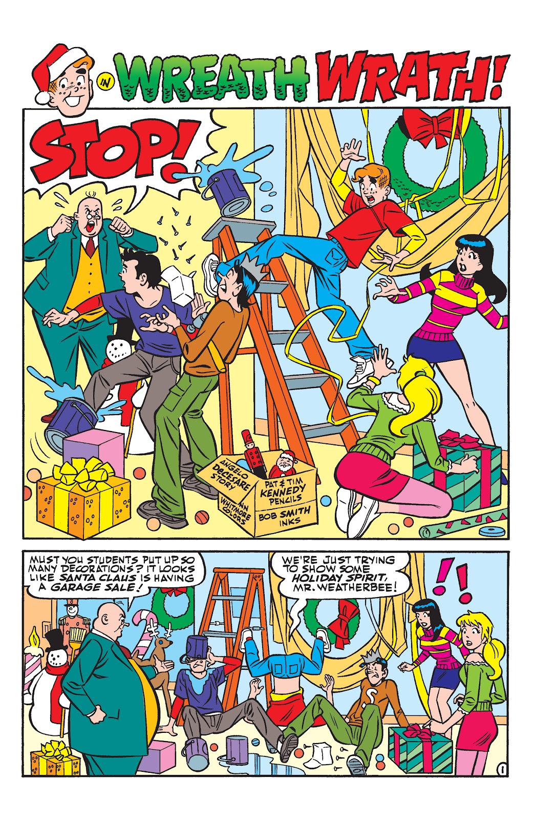 Read online Archie's Christmas Spectacular comic - Issue # Full