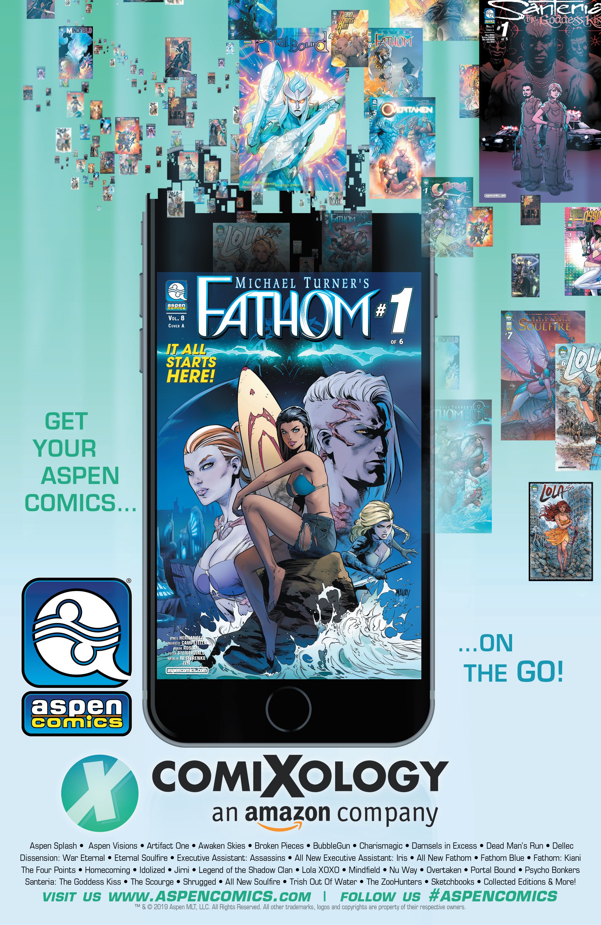 Read online Michael Turner's Fathom (2019) comic - Issue #1