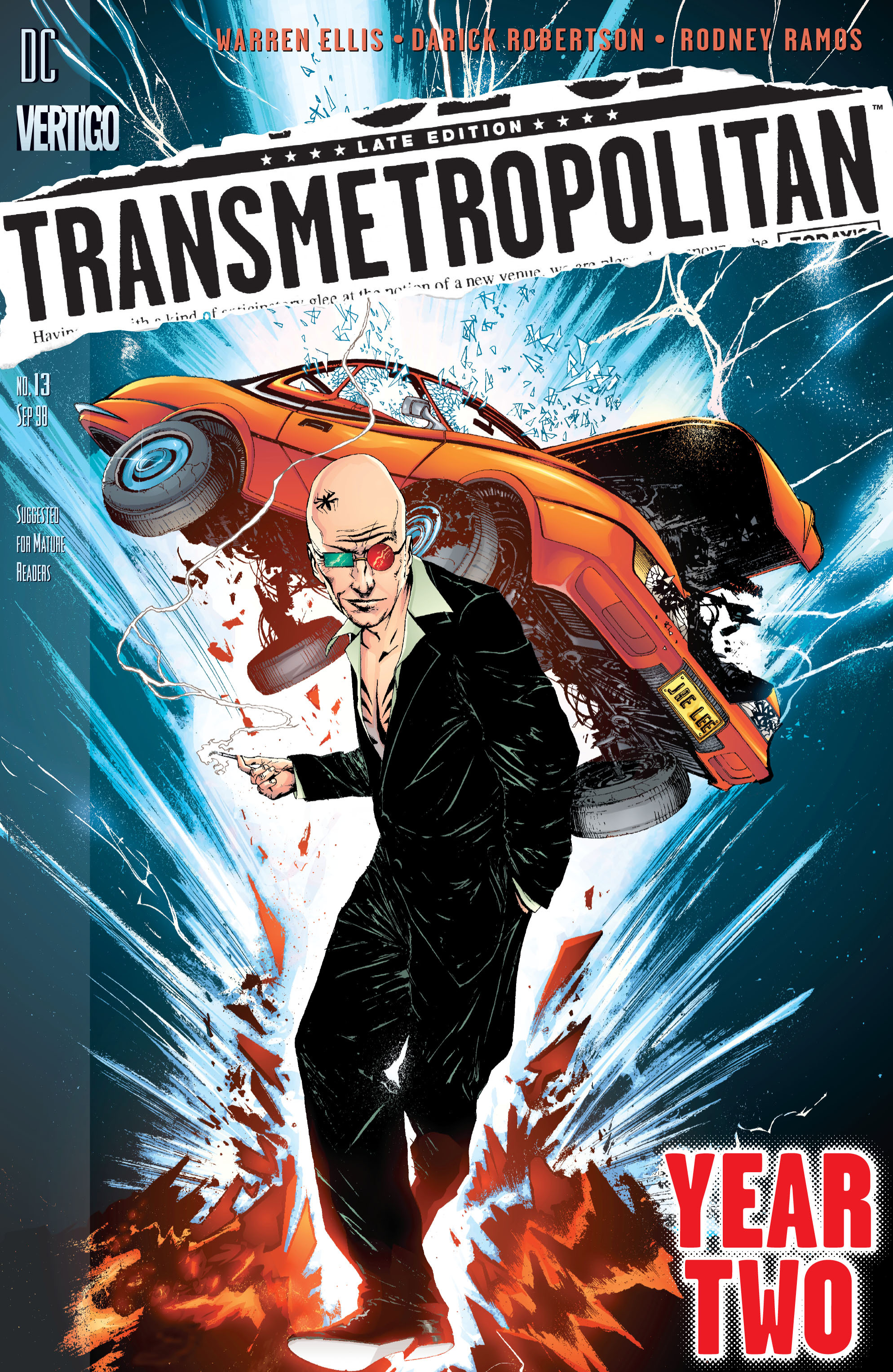 Read online Transmetropolitan comic - Issue #13