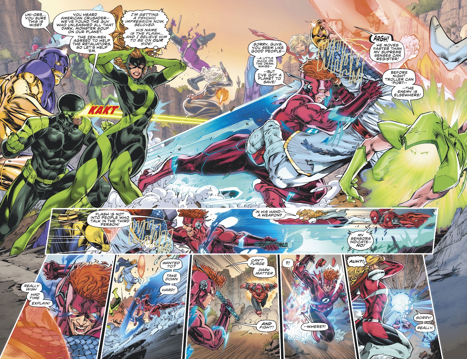 Read online Flash Forward comic - Issue #2