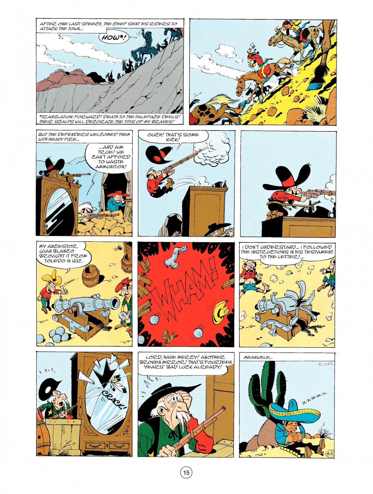 Read online A Lucky Luke Adventure comic - Issue #43