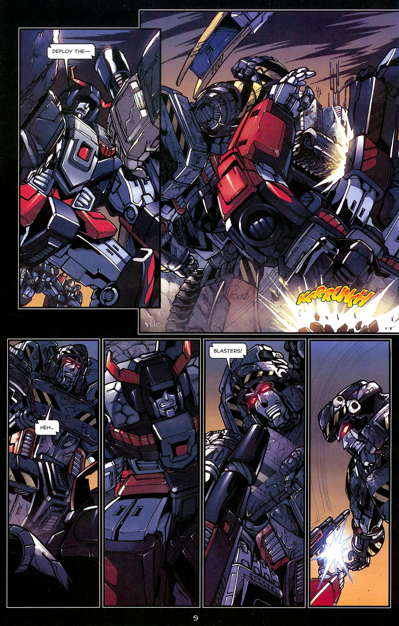 Read online The Transformers Megatron Origin comic - Issue #1