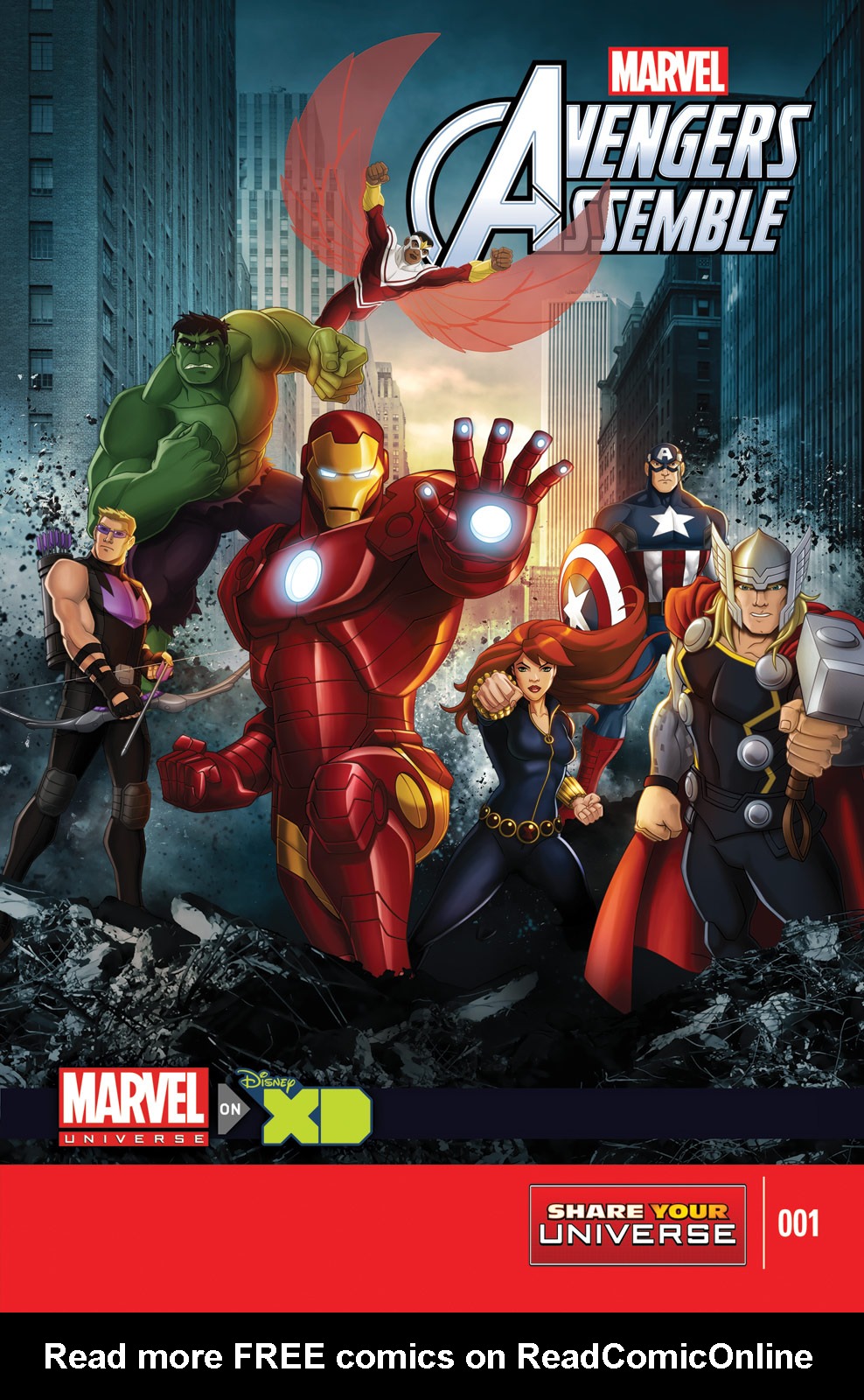 Read online Marvel Universe Avengers Assemble comic - Issue #1