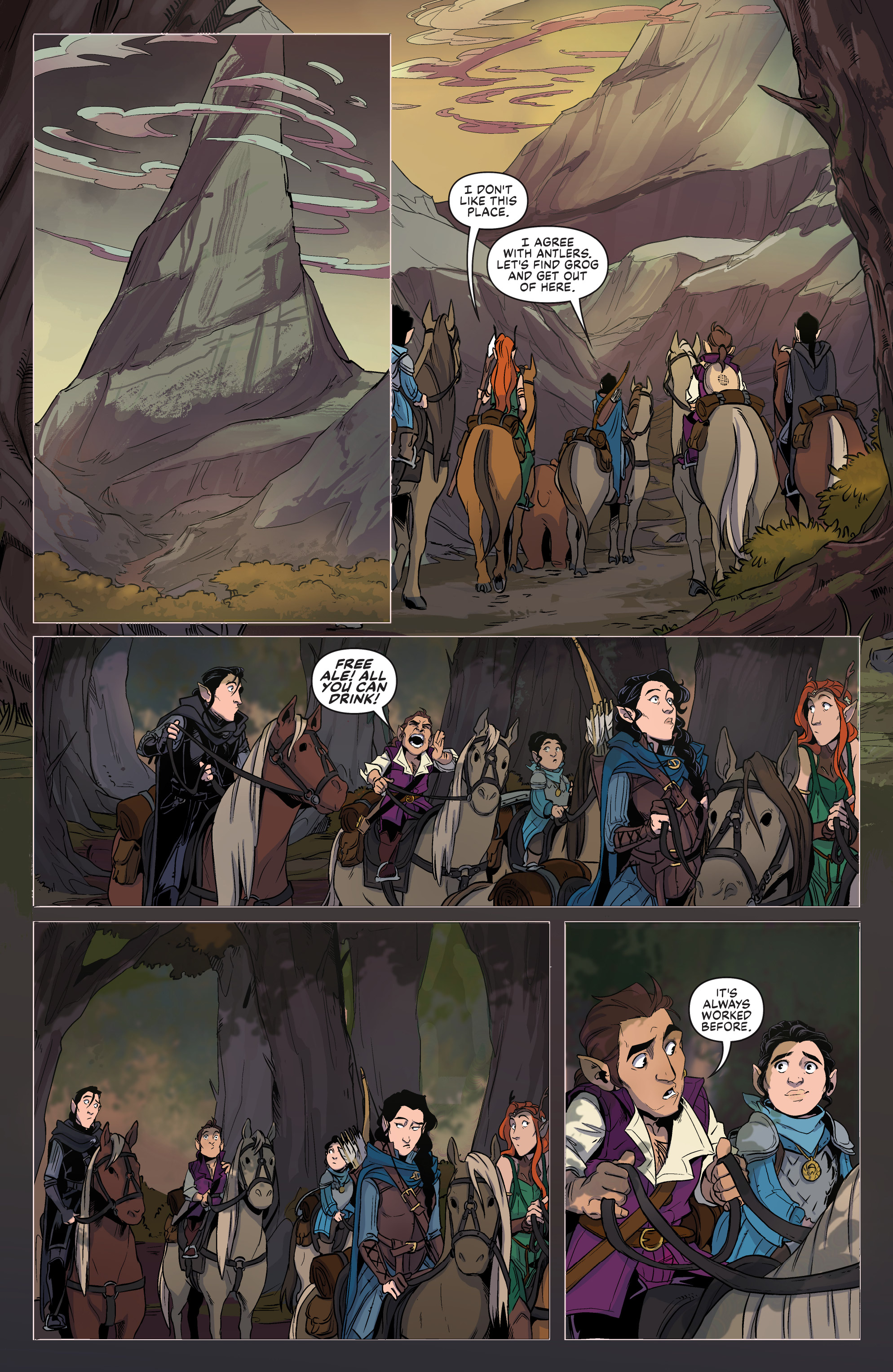 Read online Critical Role Vox Machina Origins comic - Issue #2