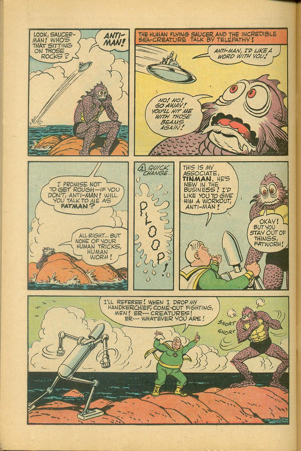 Read online Fatman, The Human Flying Saucer comic - Issue #1