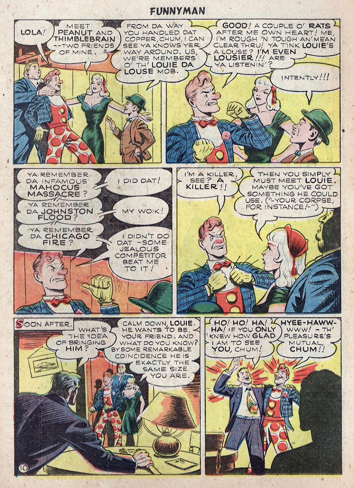 Read online Funnyman comic - Issue #5