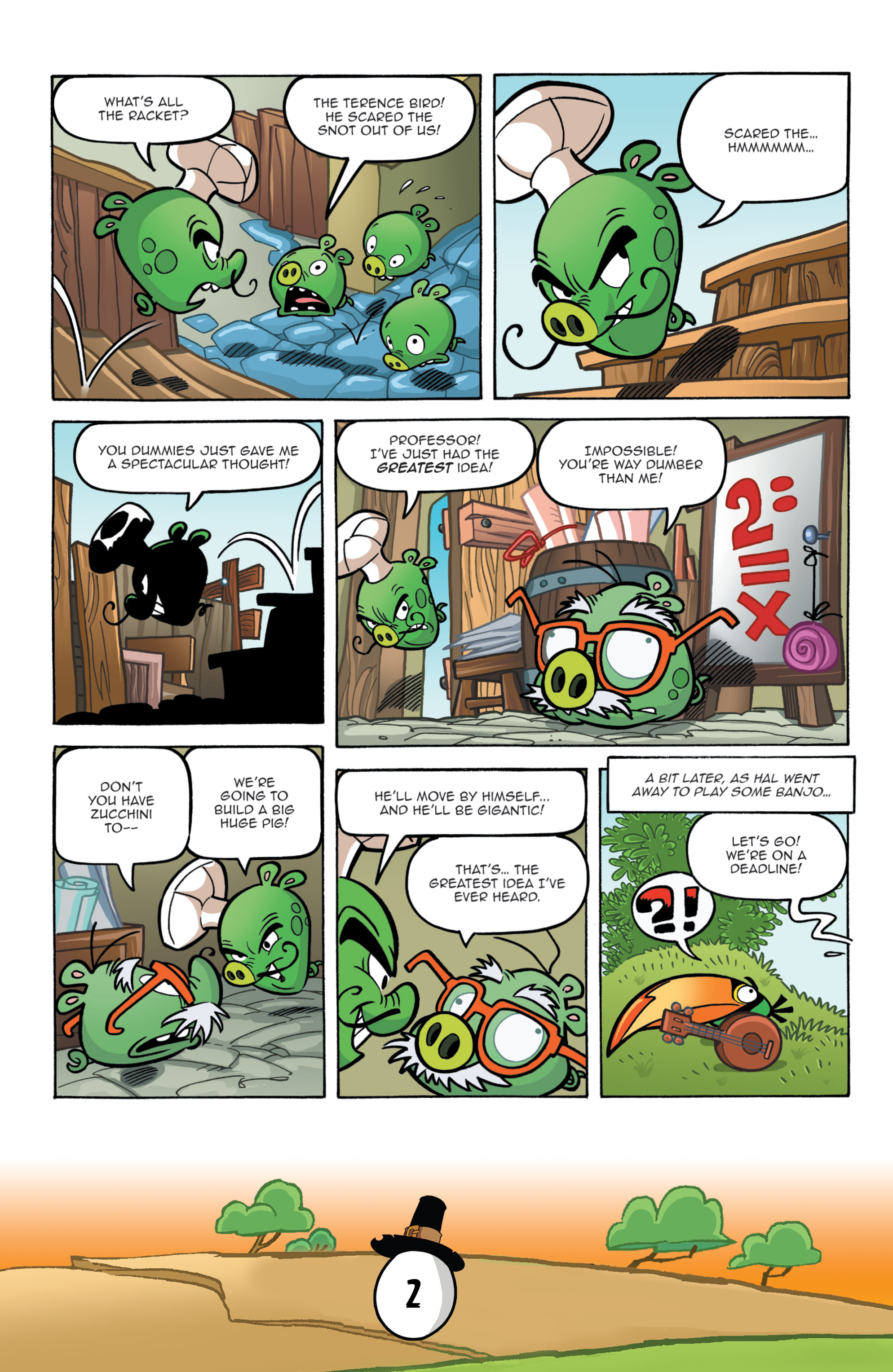 Read online Angry Birds Comics (2016) comic - Issue #11