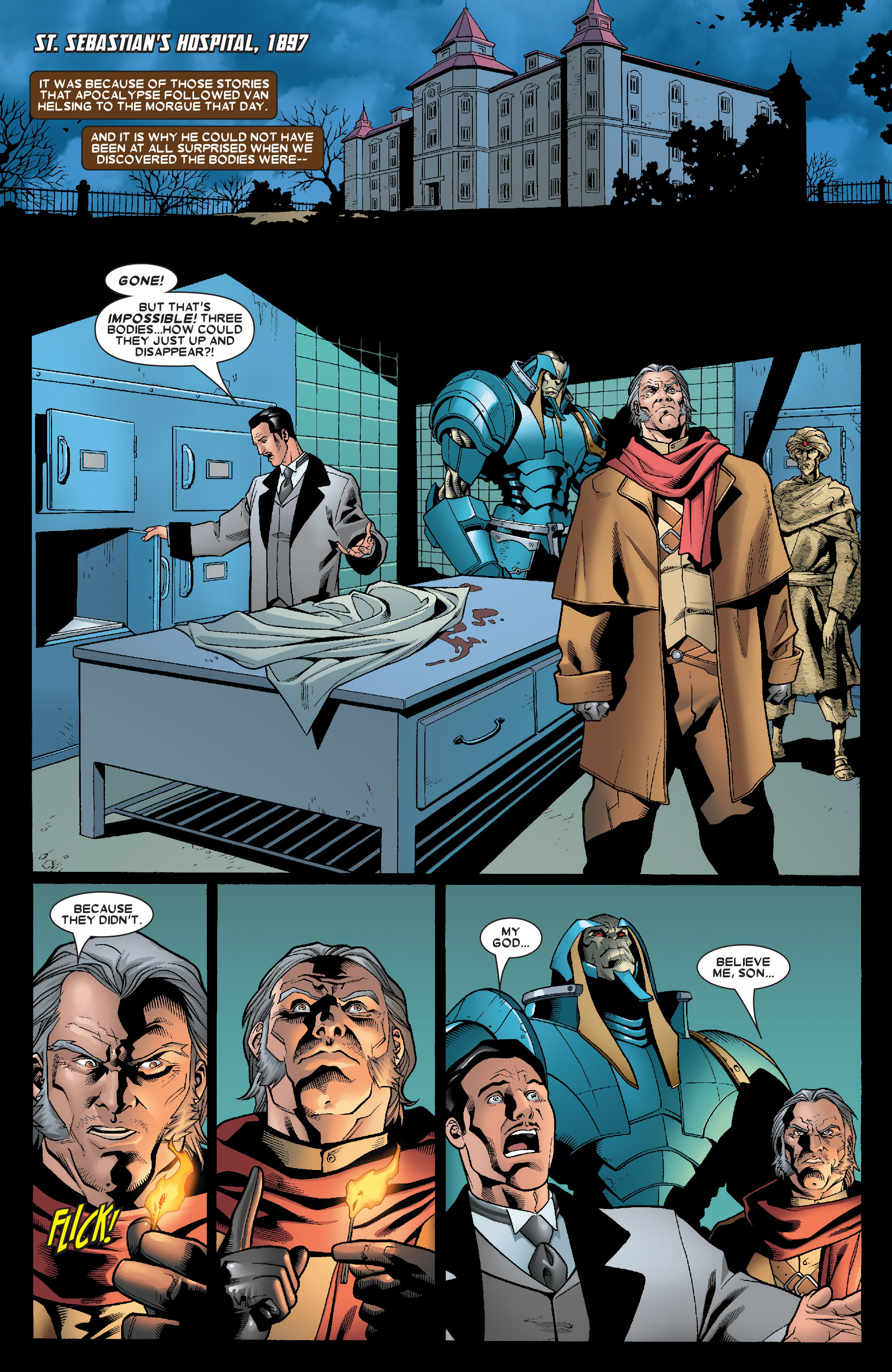 Read online X-Men: Apocalypse/Dracula comic - Issue #2