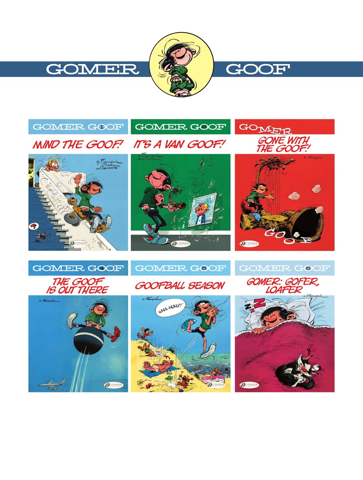 Read online Gomer Goof comic - Issue #6