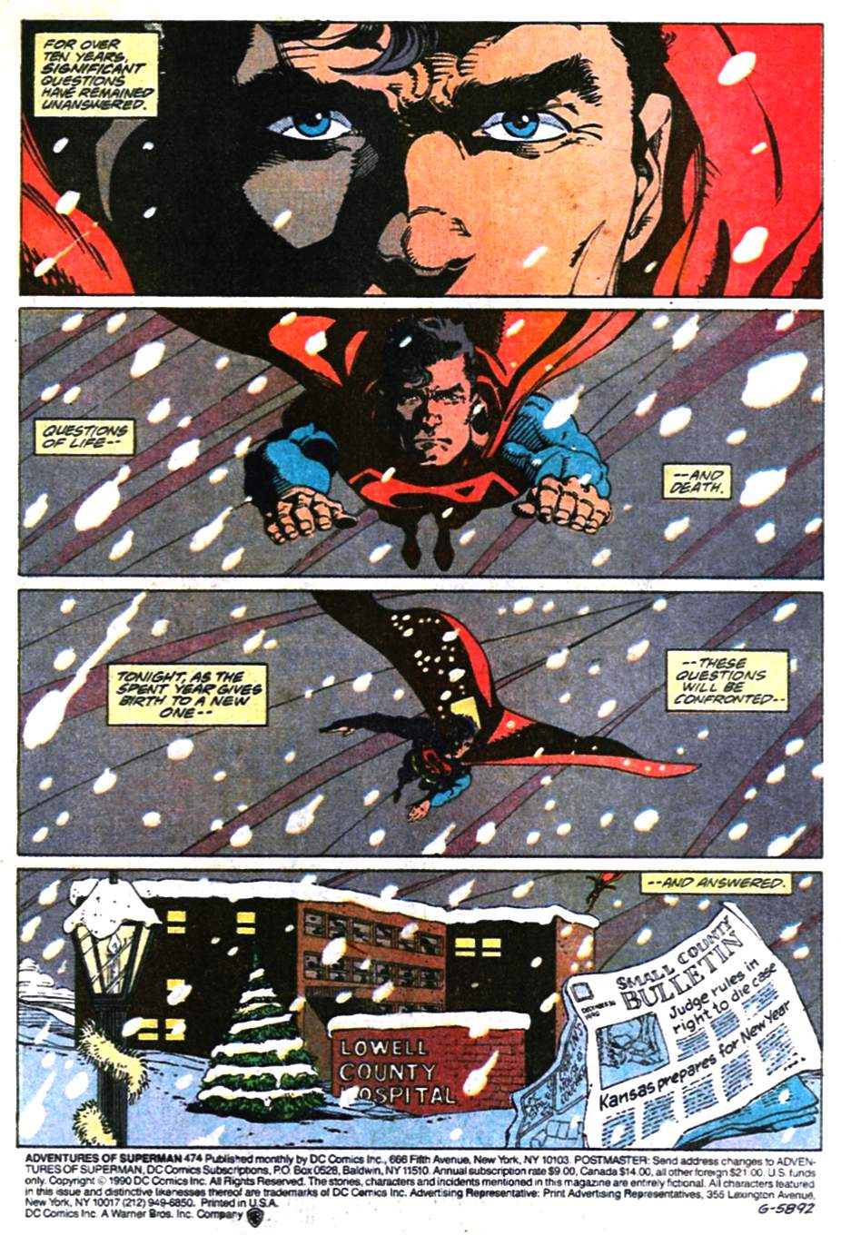 Read online Adventures of Superman (1987) comic - Issue #474