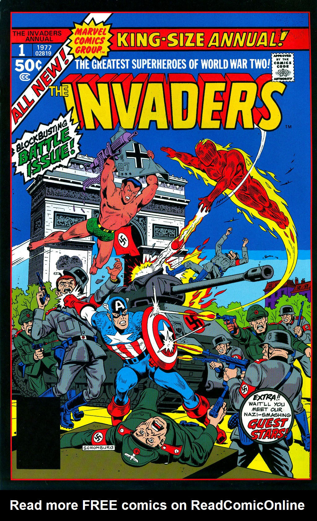 Read online Giant-Size Avengers/Invaders comic - Issue # Full