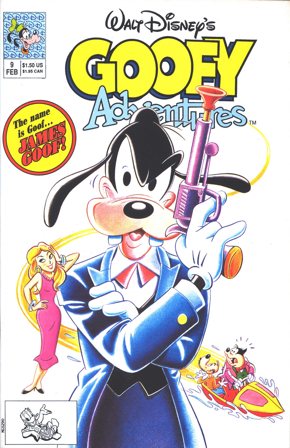 Read online Walt Disney's Goofy Adventures comic - Issue #9