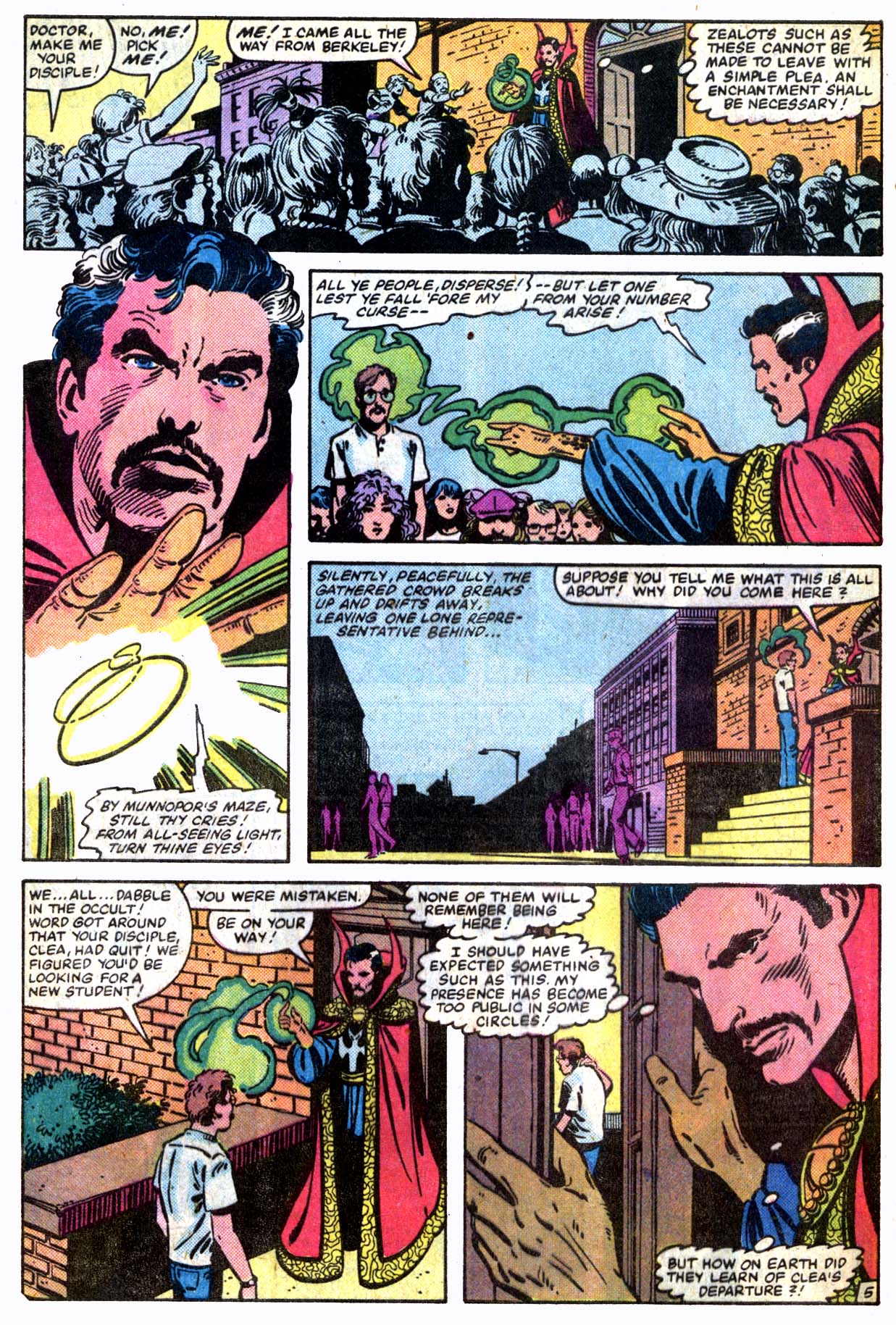 Read online Doctor Strange (1974) comic - Issue #57