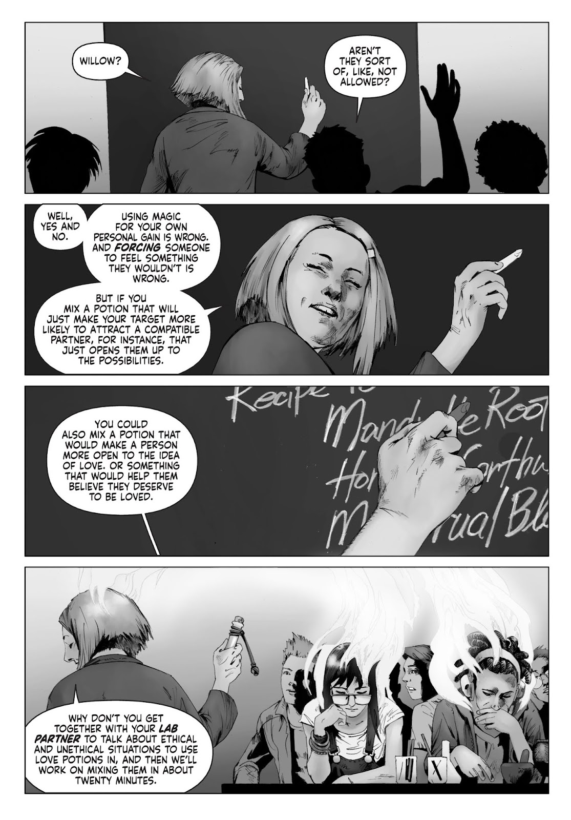 Charmed Magic School | Read Charmed Magic School comic online in high ...