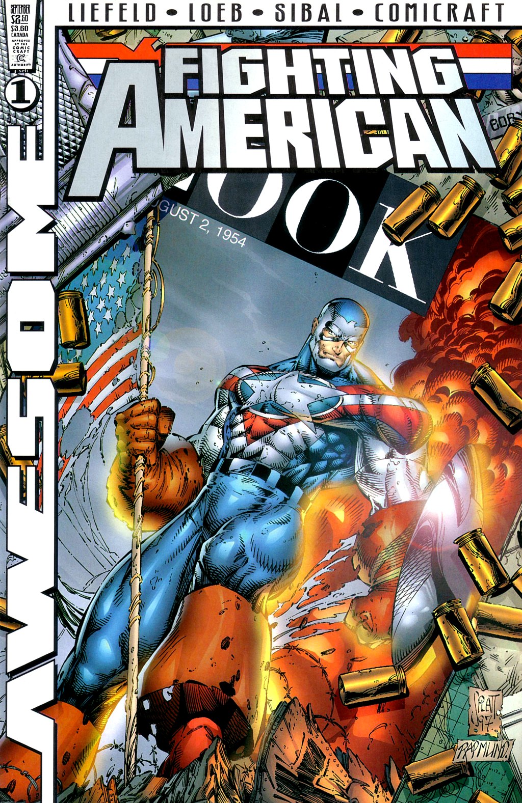 Read online Fighting American comic - Issue #1