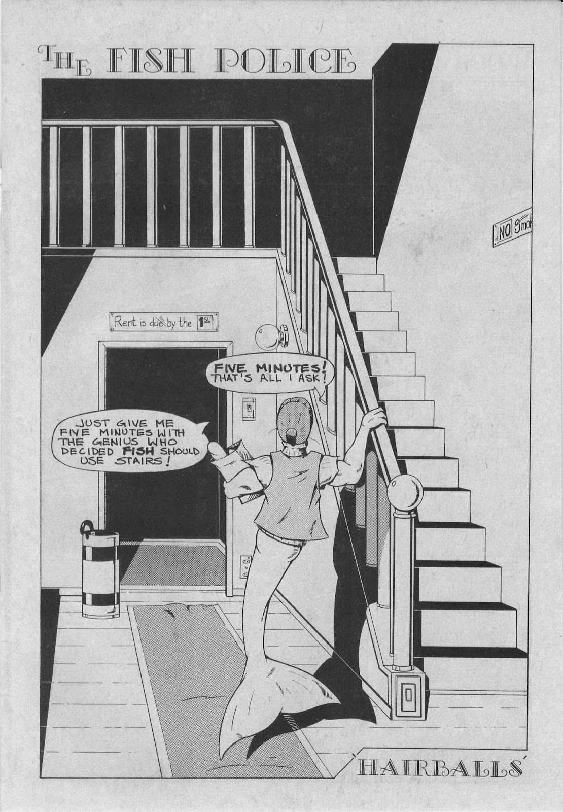 Read online The Fish Police comic - Issue #1