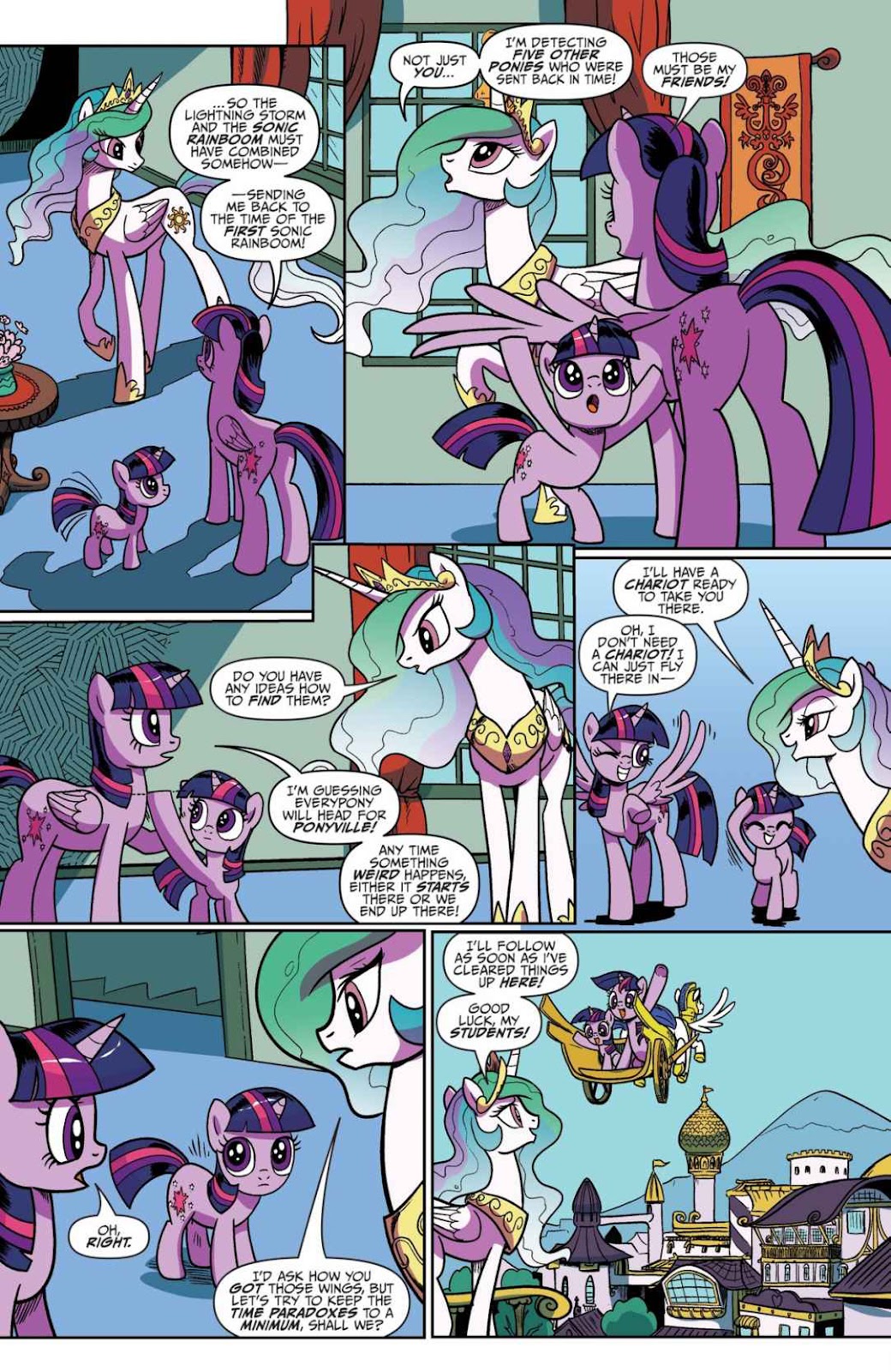 Read online My Little Pony: Friendship is Magic 20/20 comic - Issue # Full