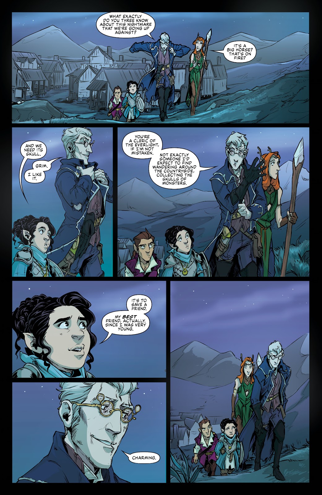 Read online Critical Role Vox Machina Origins comic - Issue #5