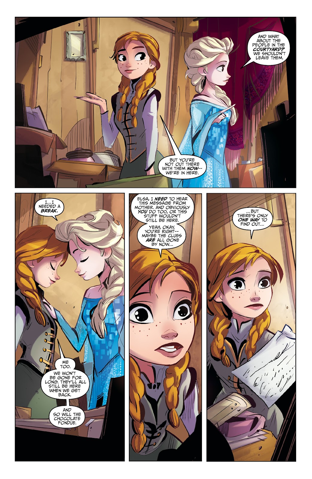 Read online Disney Frozen: True Treasure comic - Issue #1