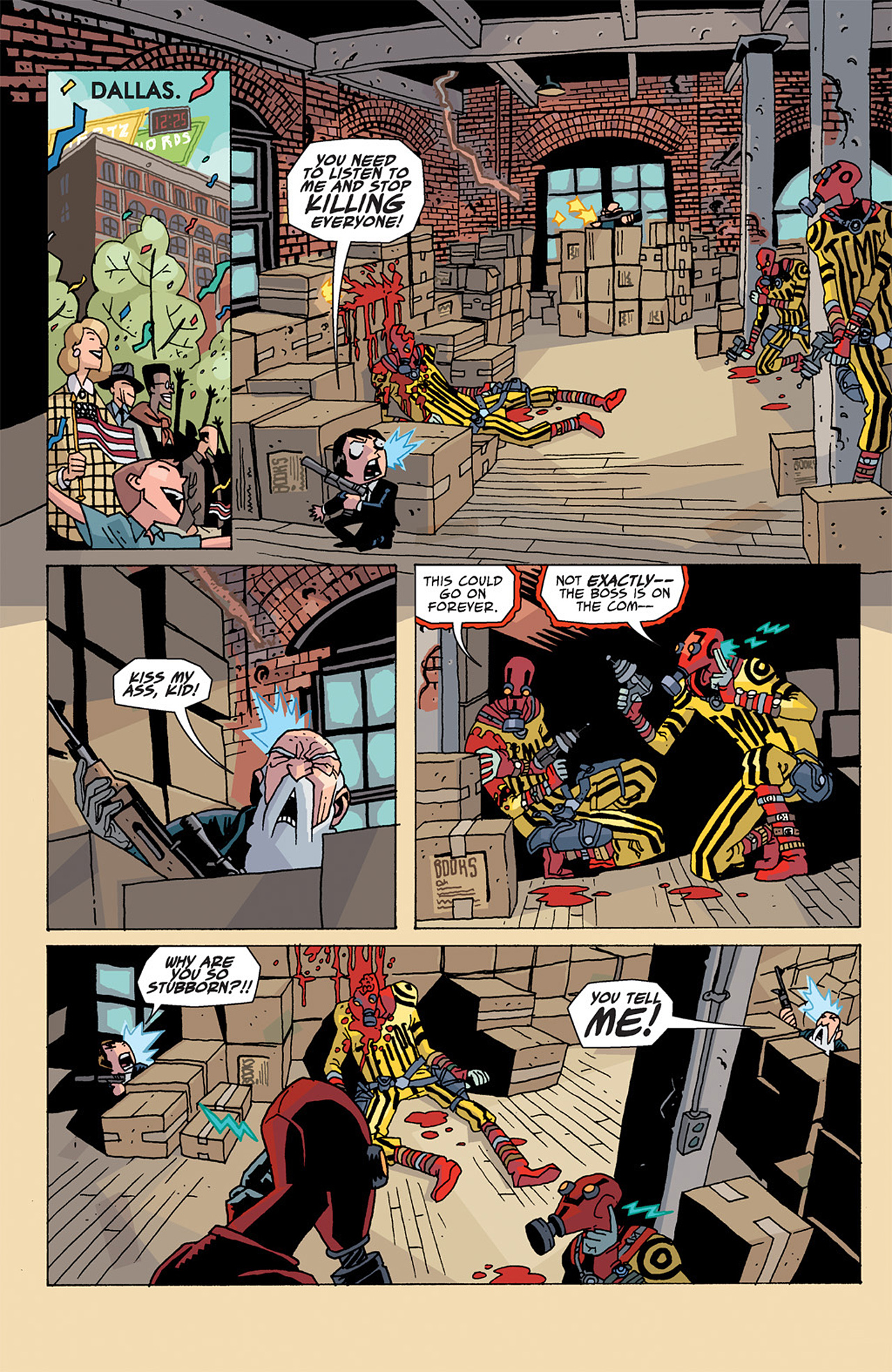 Read online The Umbrella Academy: Dallas comic - Issue #6