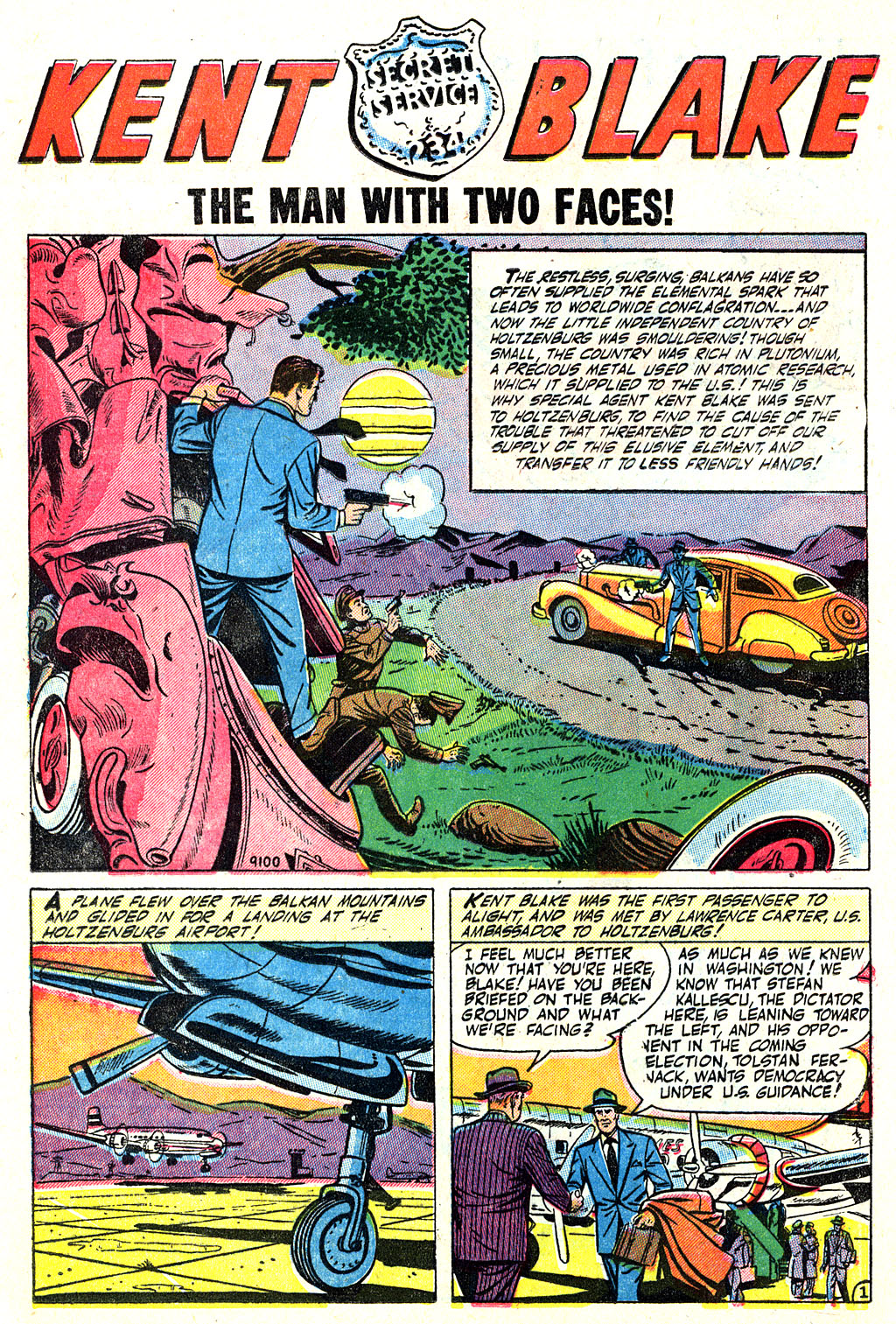 Read online Kent Blake of the Secret Service comic - Issue #5