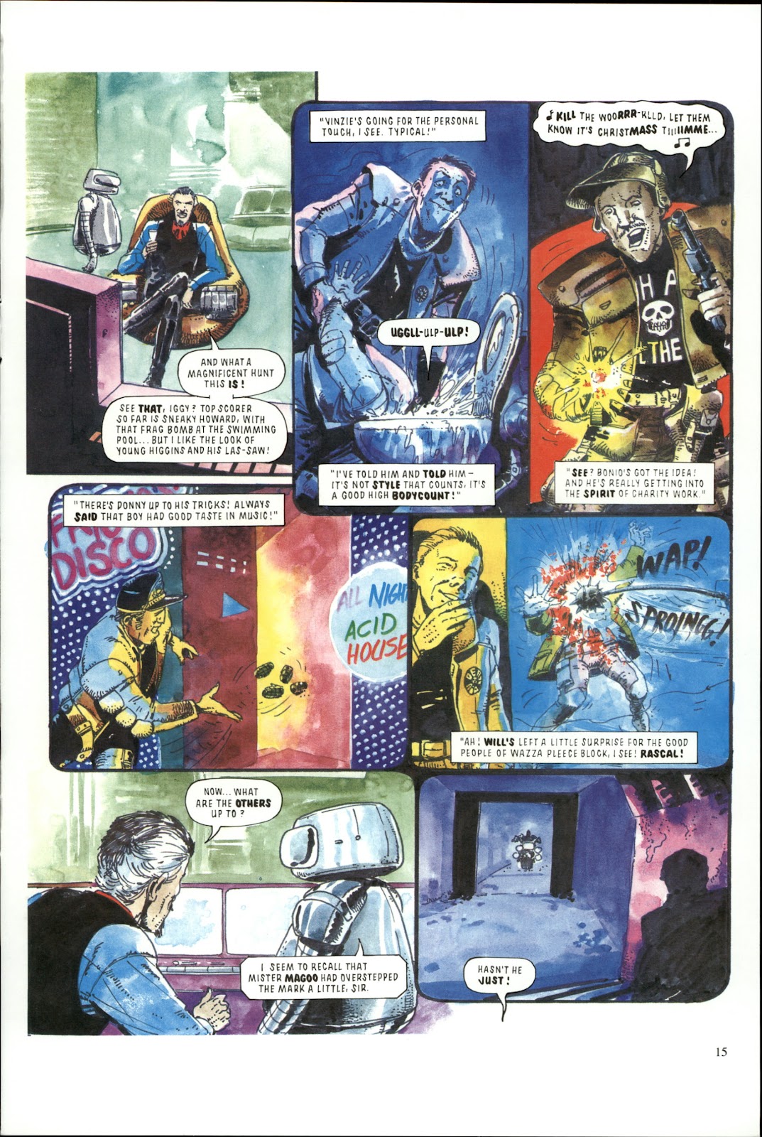 Read online Dredd Rules! comic - Issue #19