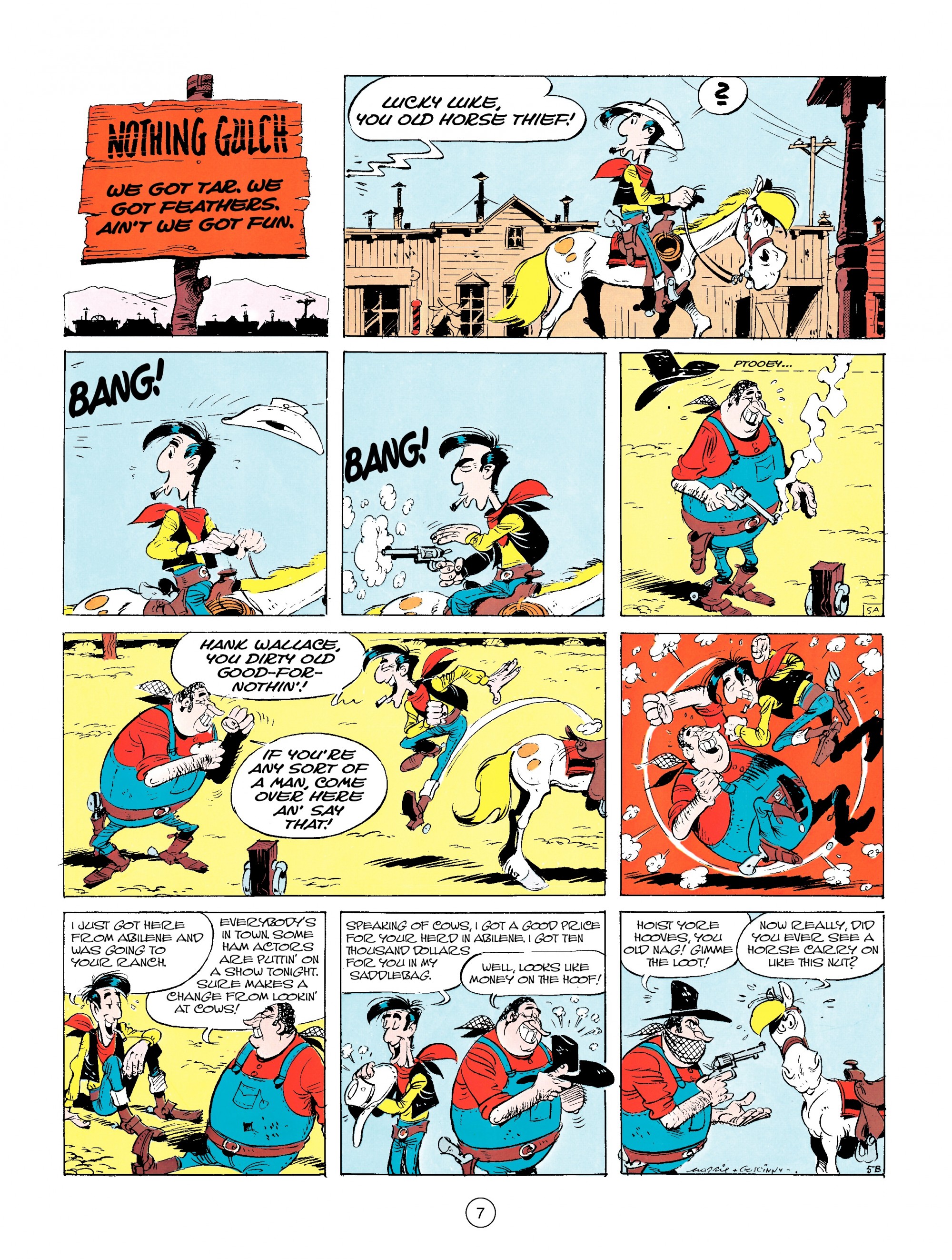 Read online A Lucky Luke Adventure comic - Issue #14