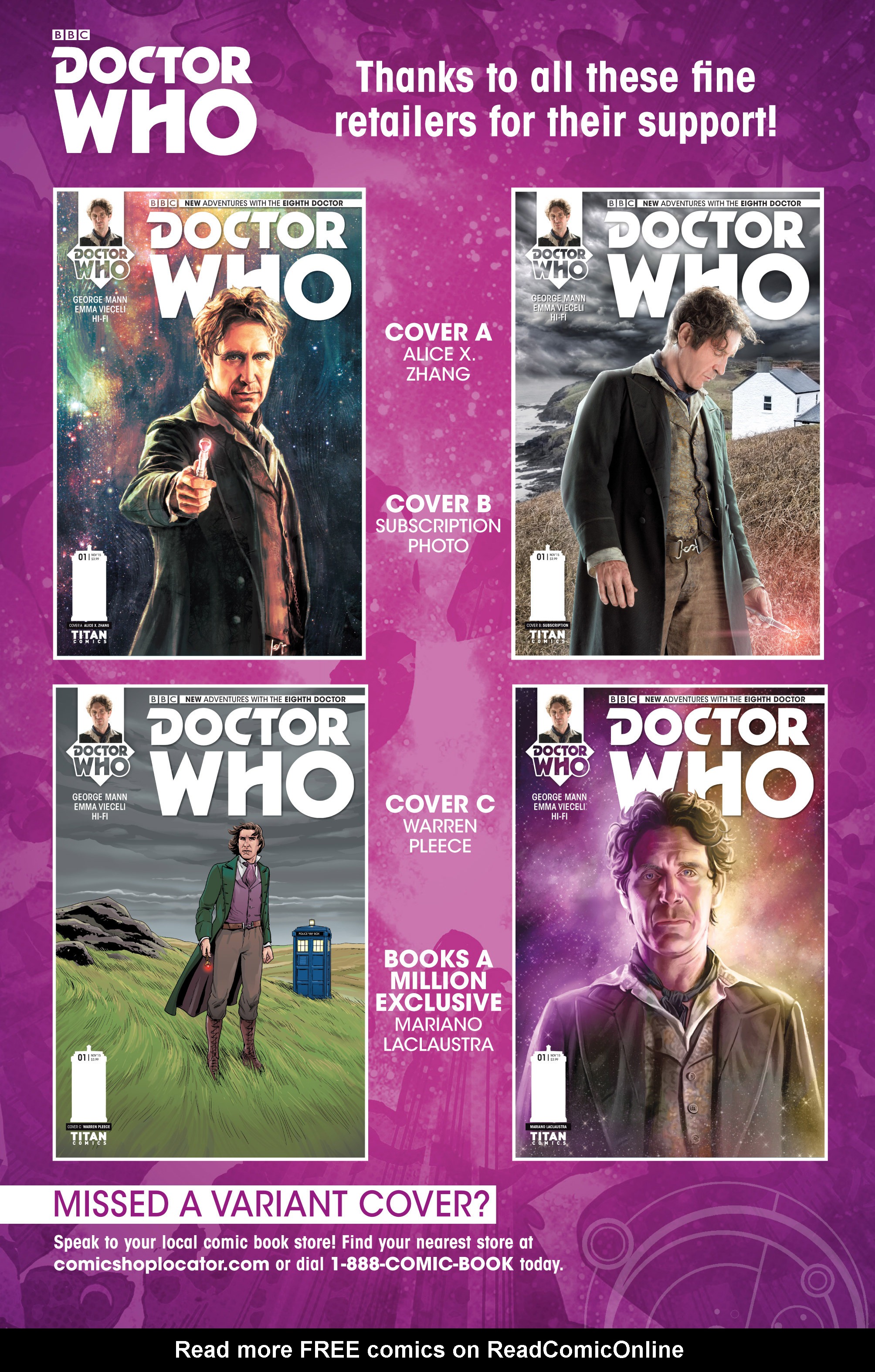 Read online Doctor Who: The Eighth Doctor comic - Issue #1
