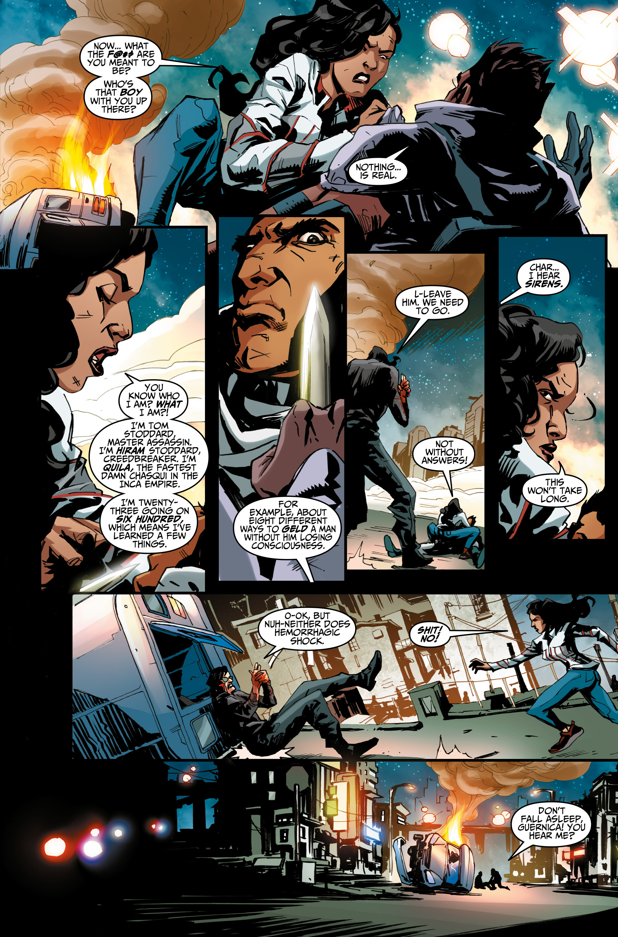 Read online Assassin's Creed: Uprising comic - Issue #1