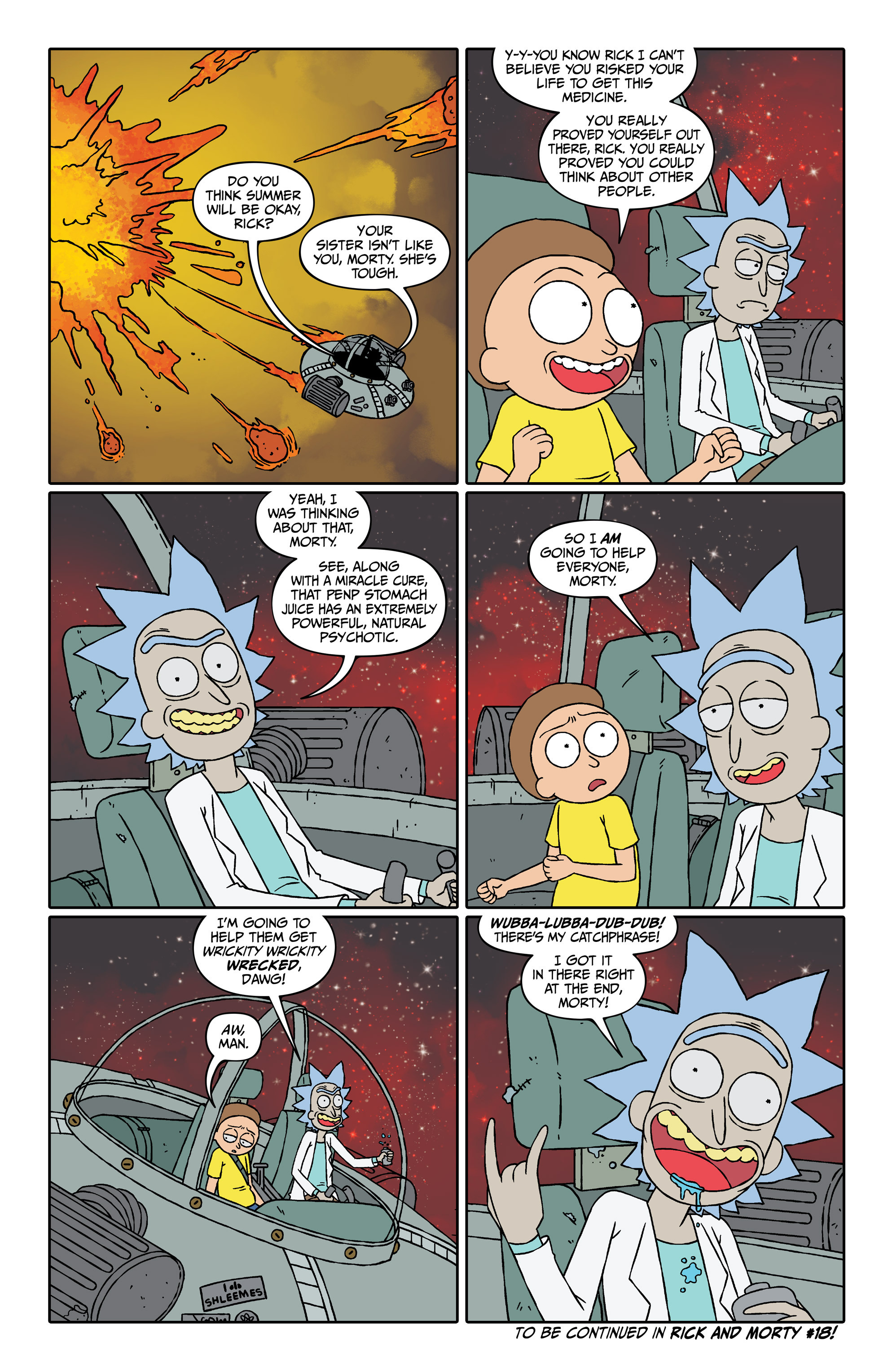 Read online Rick and Morty comic - Issue #16