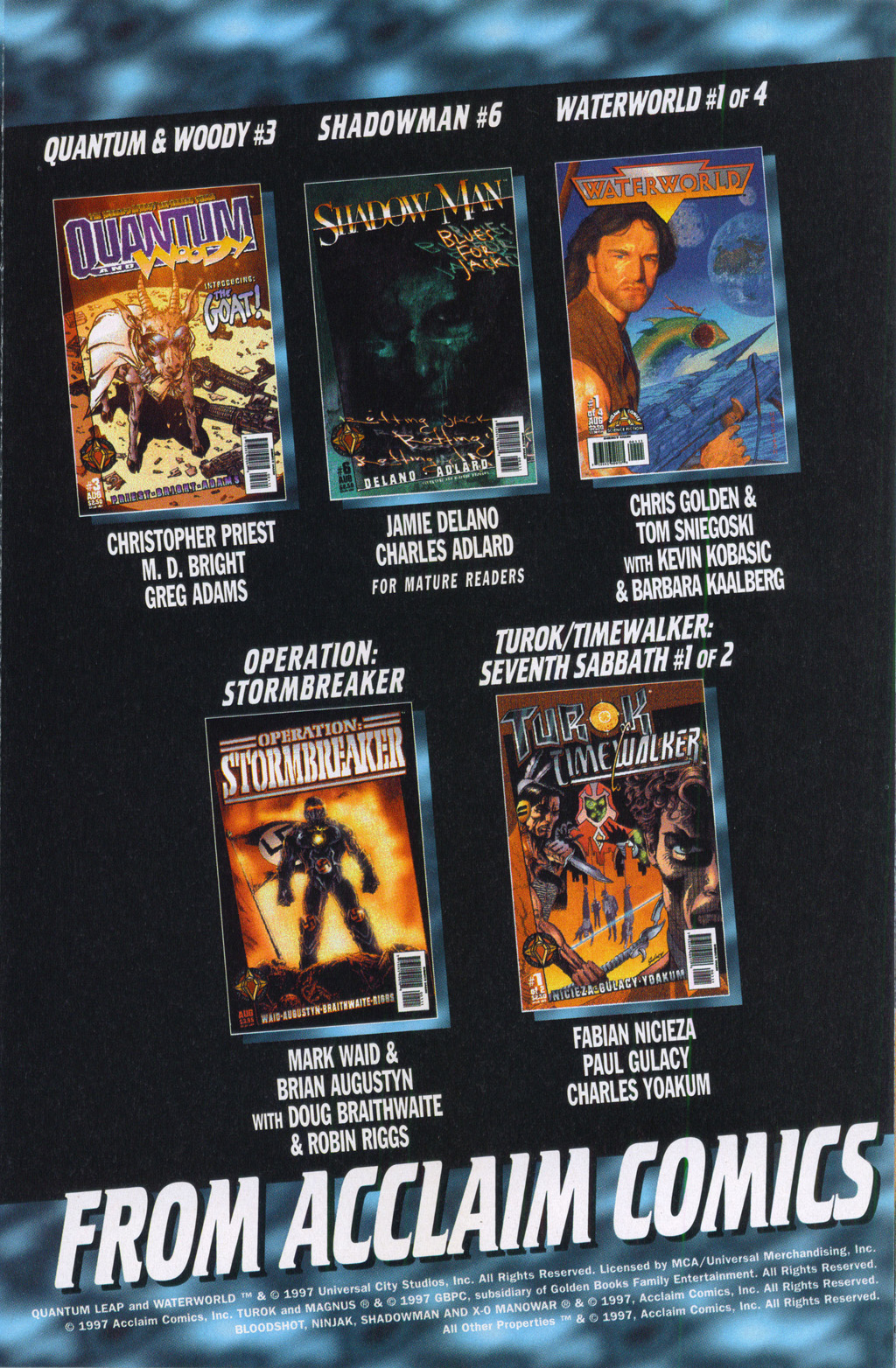 Read online Waterworld: Children of Leviathan comic - Issue #1