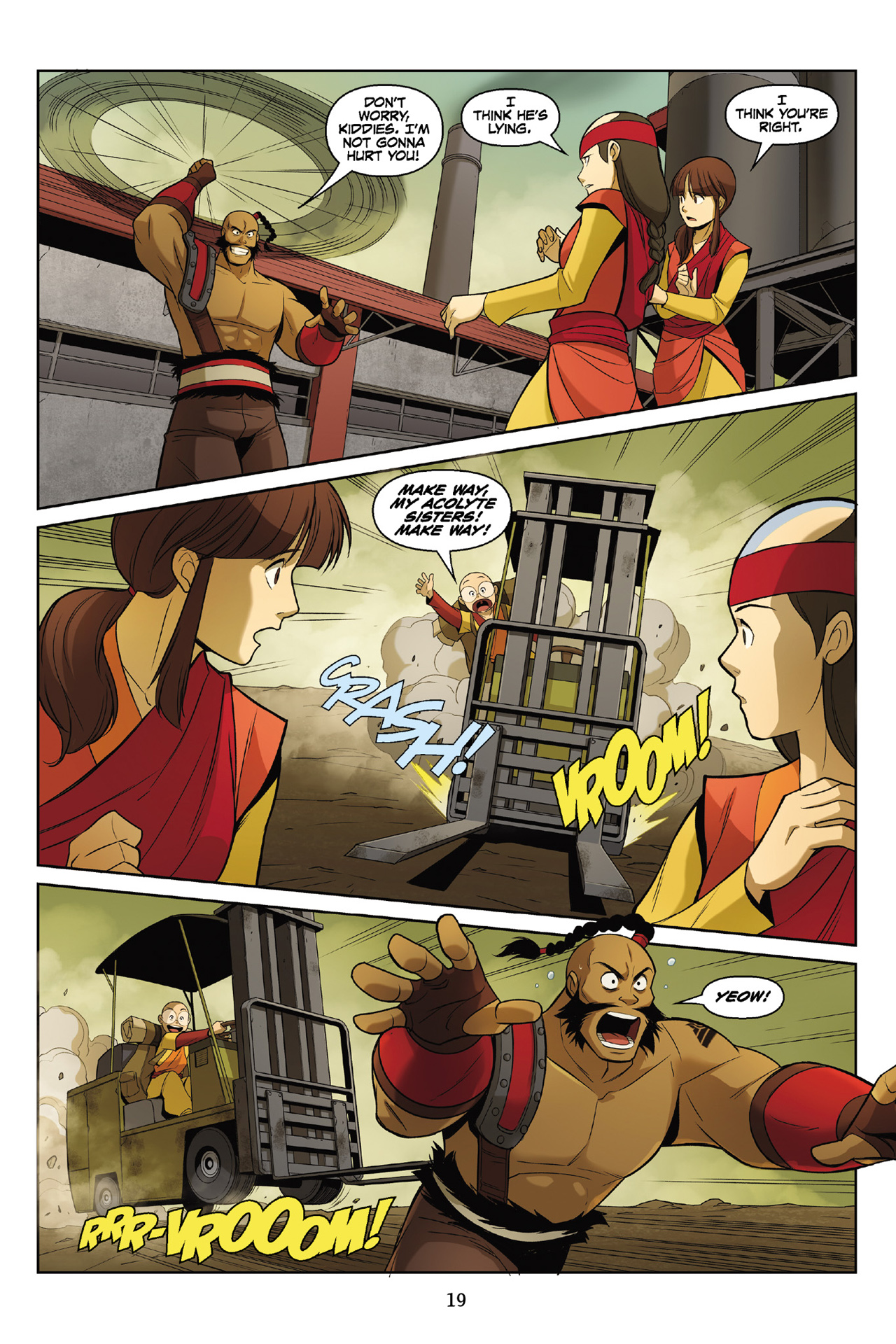 Read online Nickelodeon Avatar: The Last Airbender - The Rift comic ...