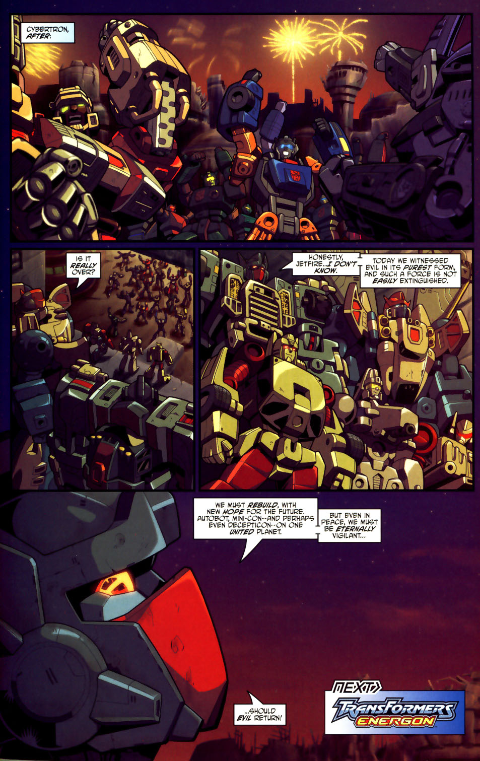 Read online Transformers Armada comic - Issue #18